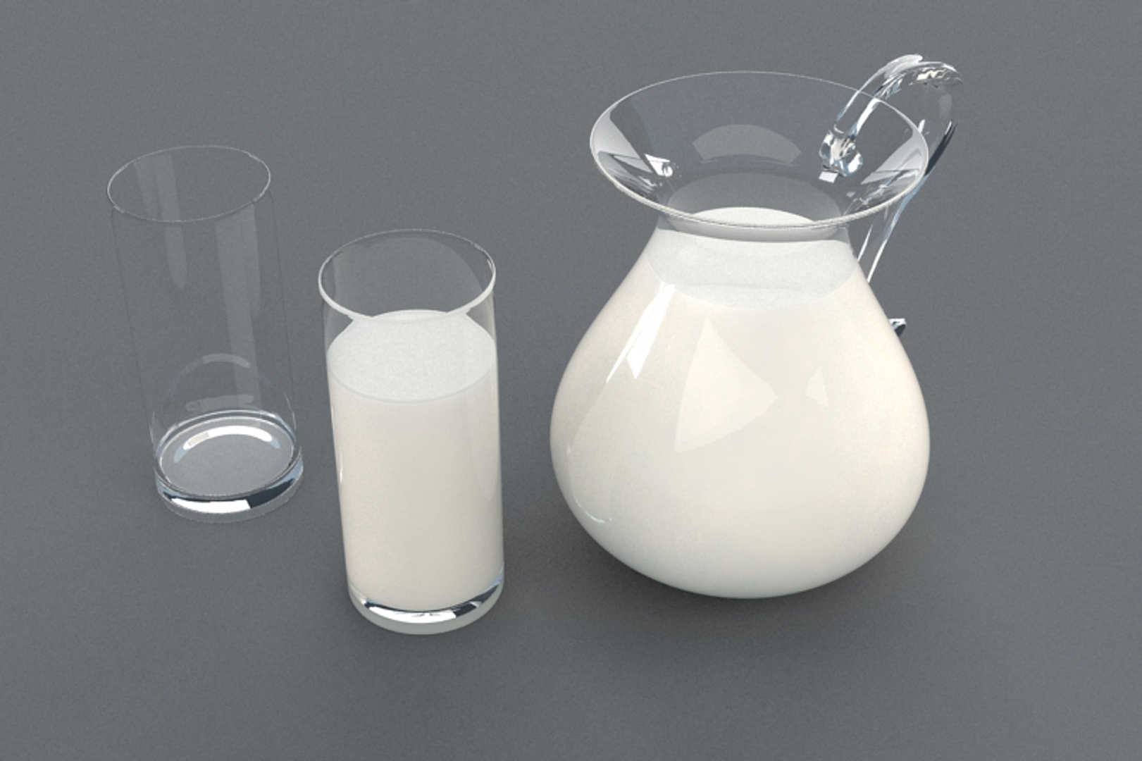 3d milk glass