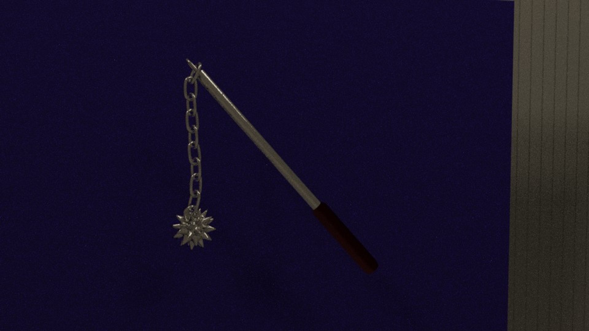 3D ball-and-chain flail - TurboSquid 1437711