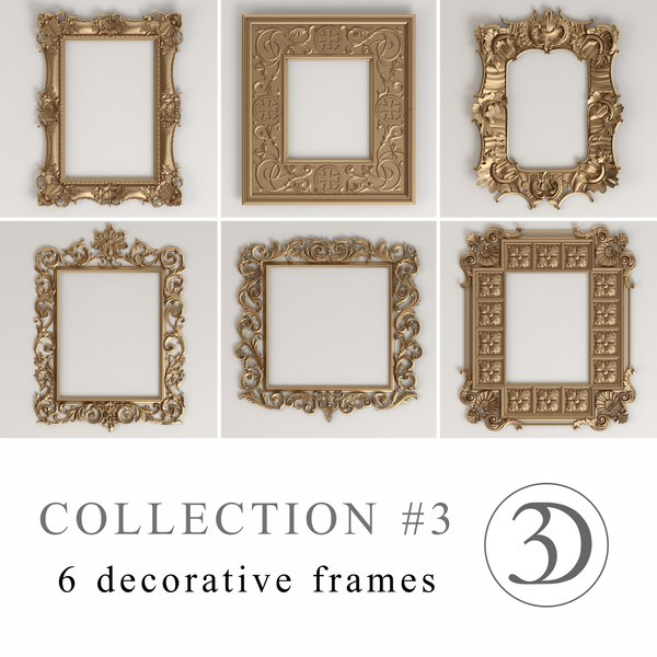 Picture Frame STL Models for Download | TurboSquid