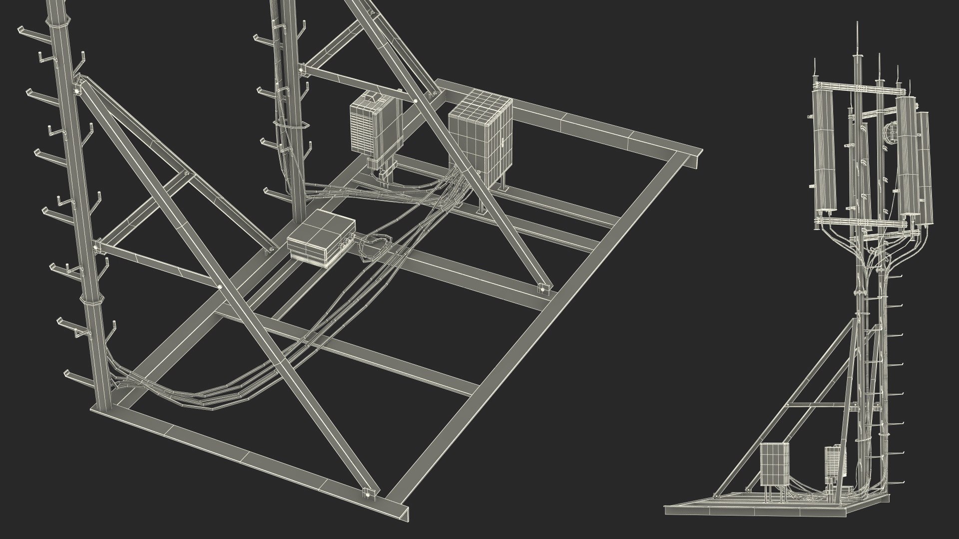 Roof Cellular Transmitter 3D - TurboSquid 2203978