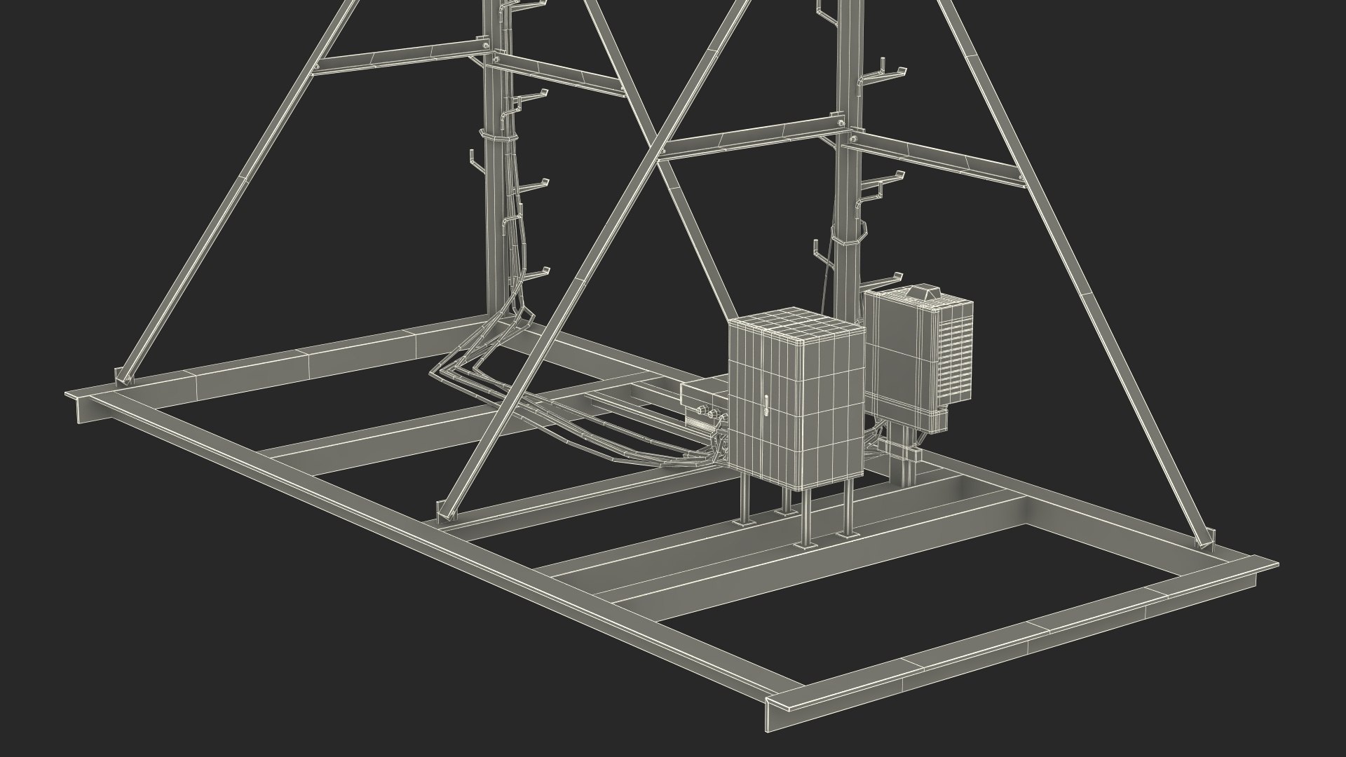 Roof Cellular Transmitter 3D - TurboSquid 2203978