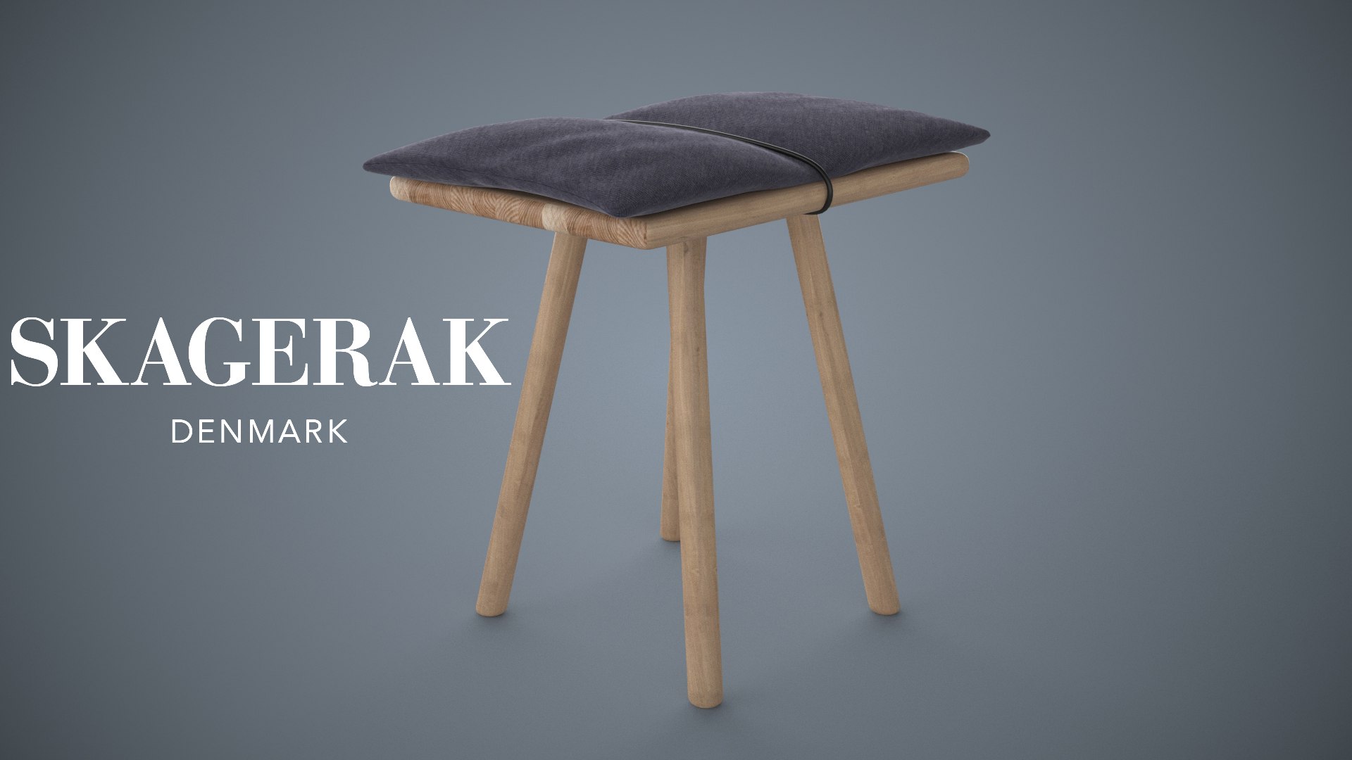 3d Skagerak Georg Stool Model