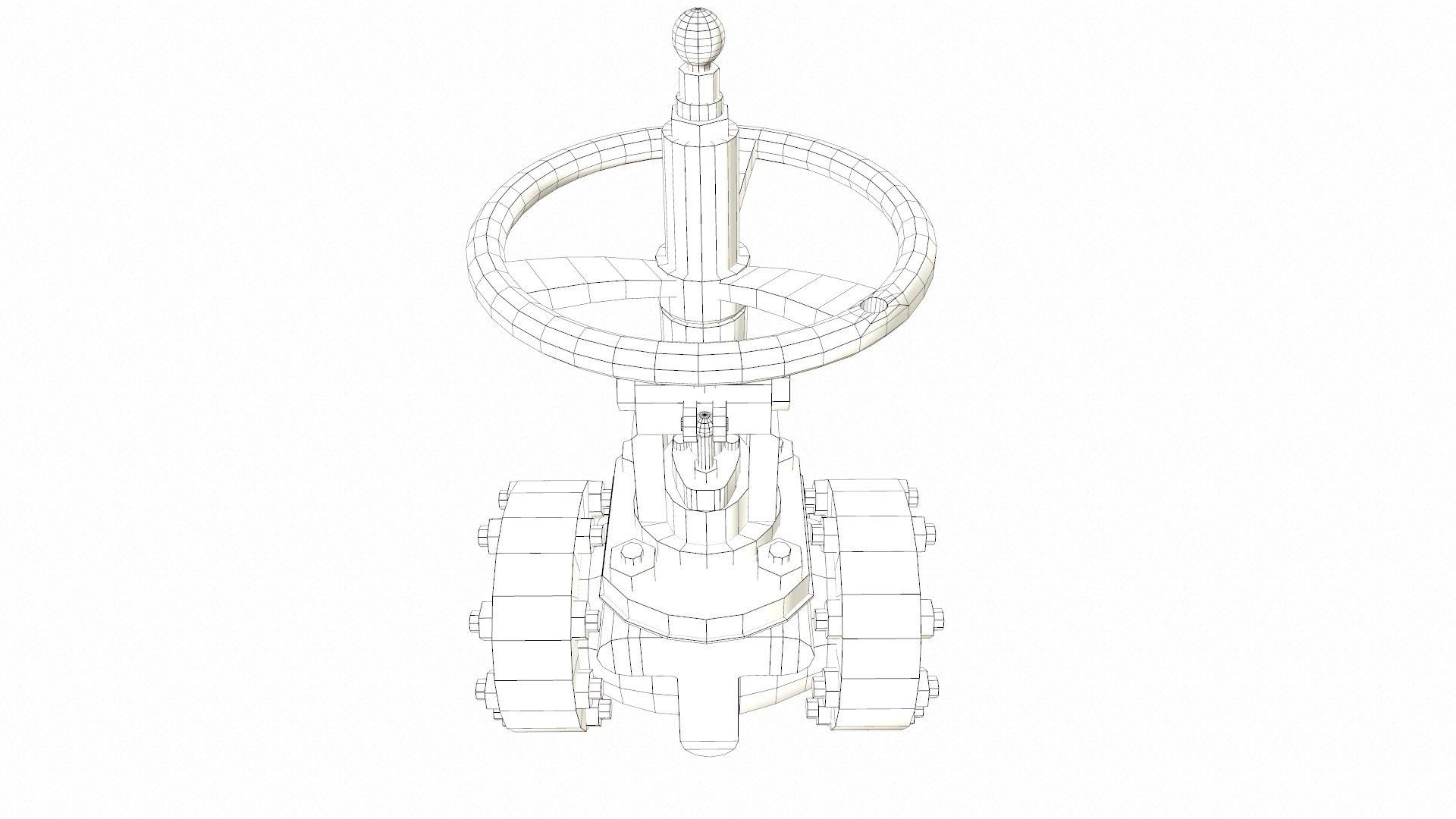3D Manual Valve - TurboSquid 2361492