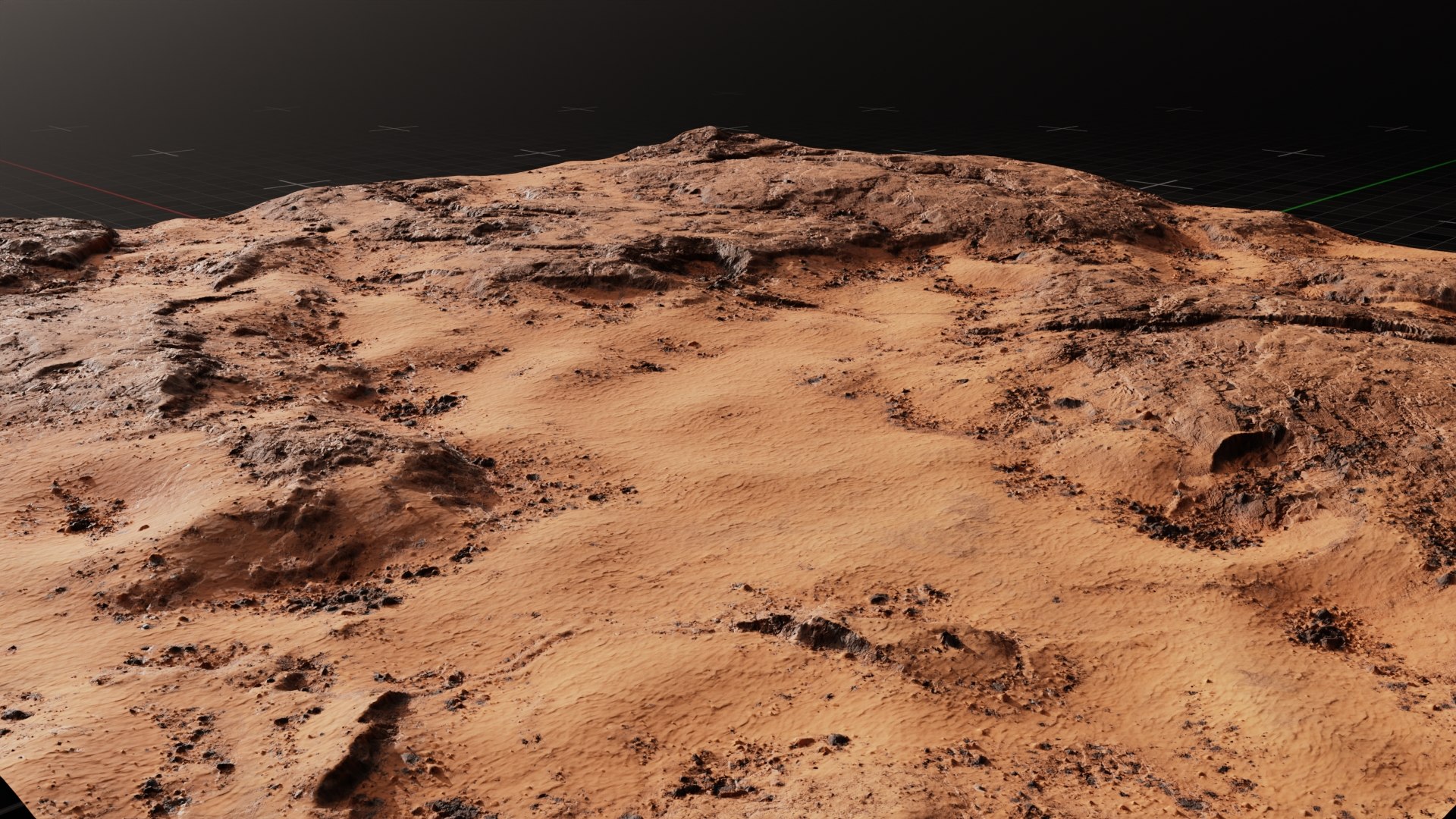 3D Mars Rocky Terrain 2 - TurboSquid 2272639
