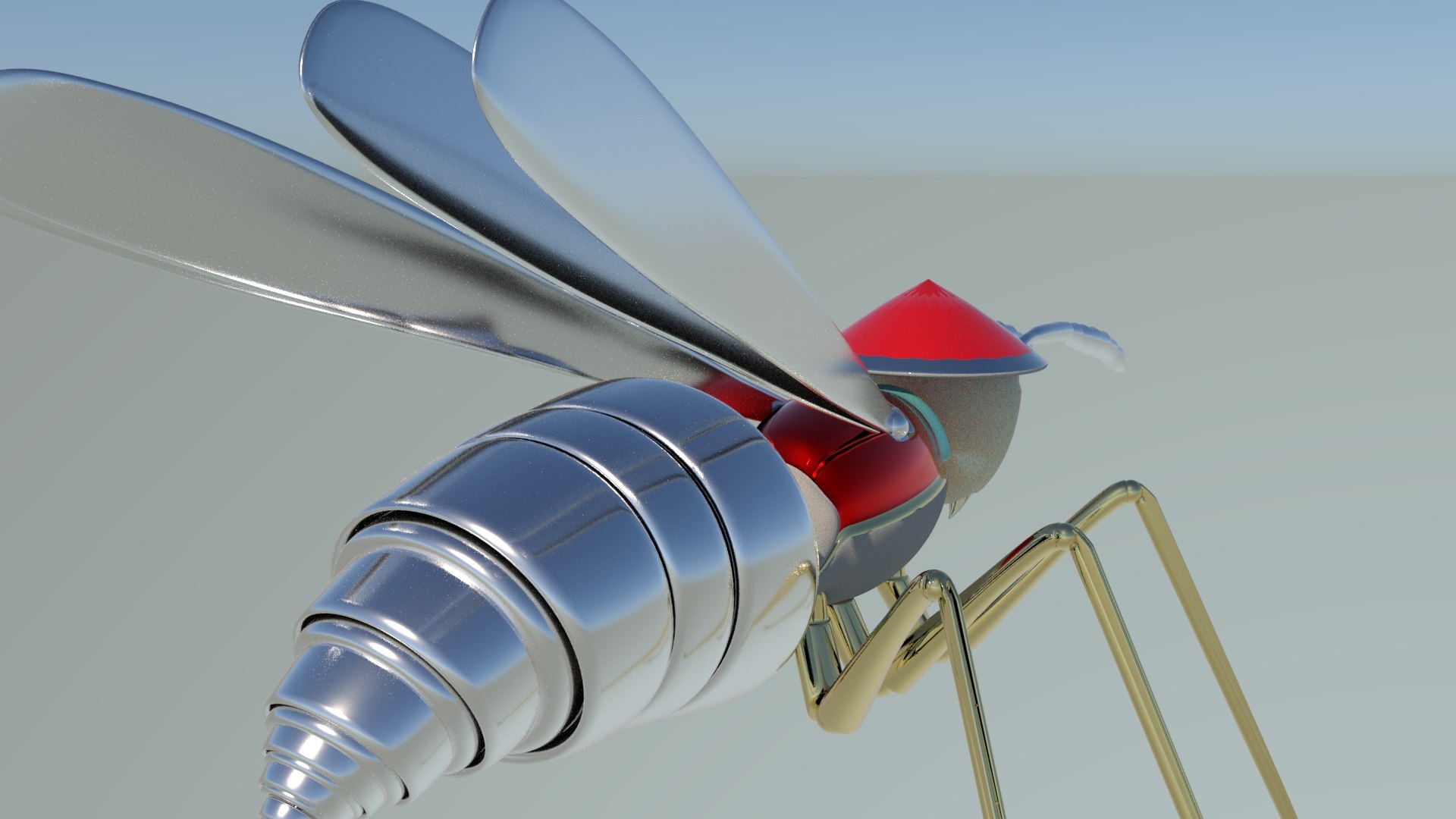 Modal Robot Bee 3D - TurboSquid 1545018