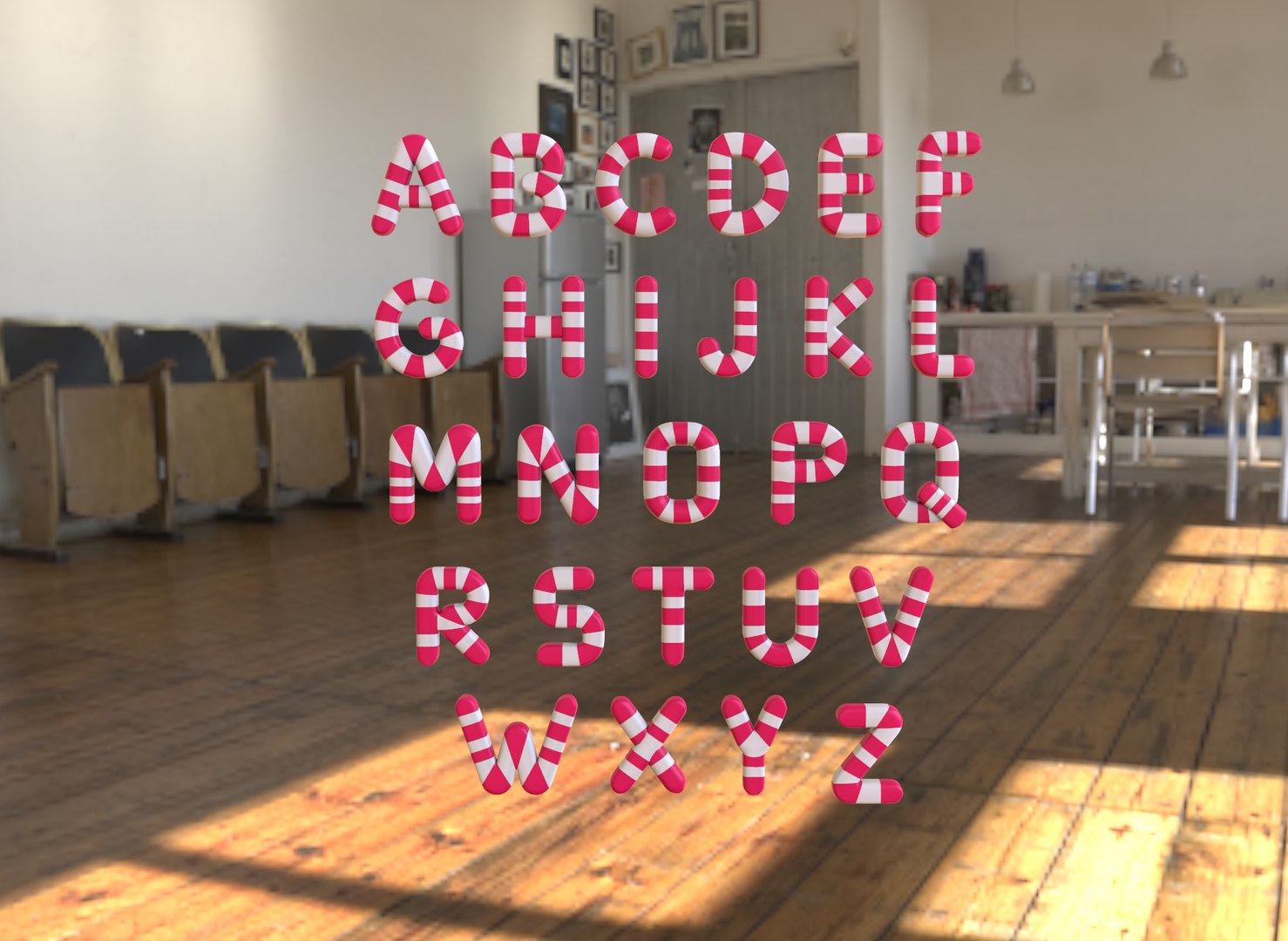 3D Cartoon Alphabet V004 - TurboSquid 2159393