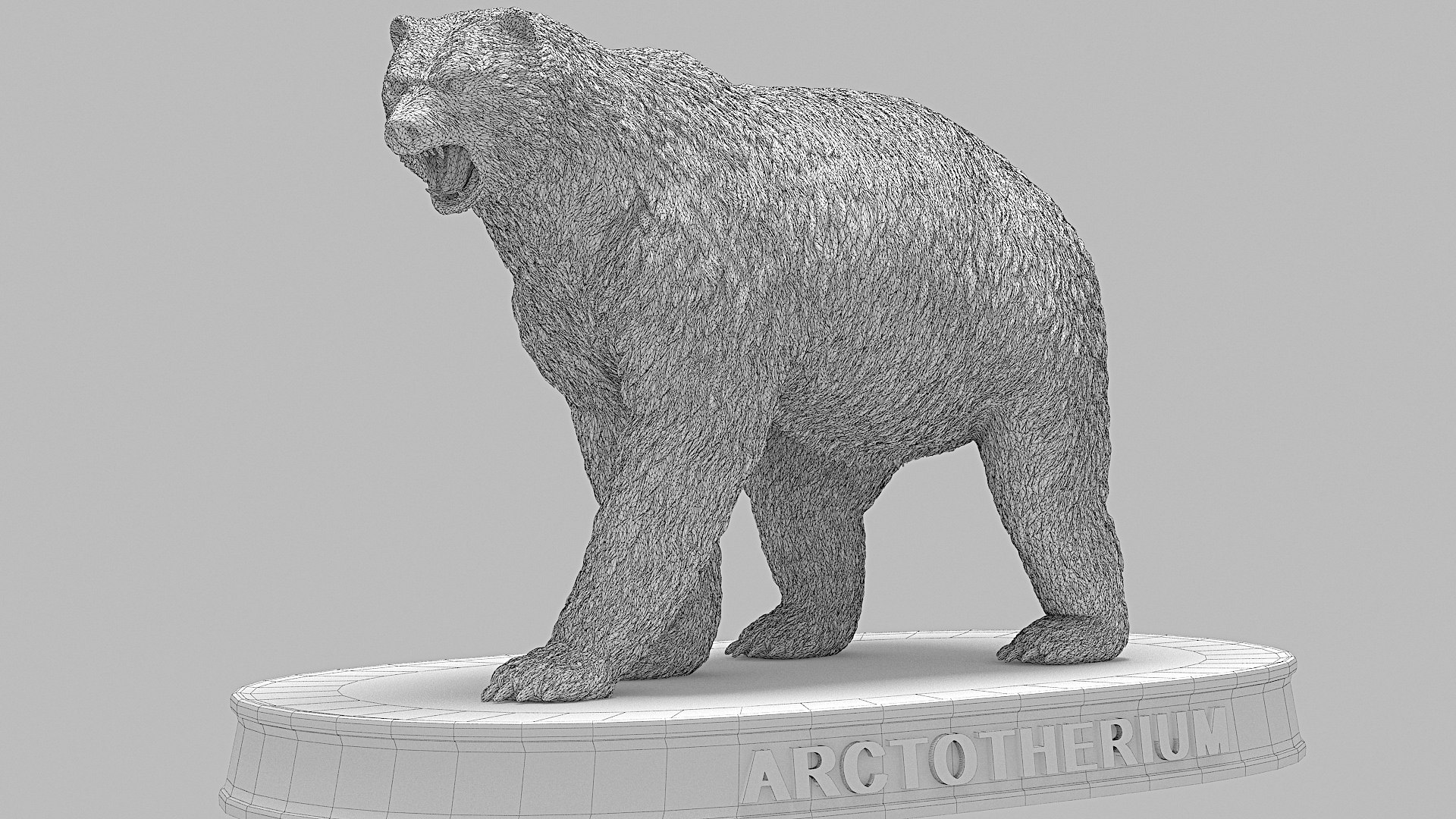 Arctotherium Figure model - TurboSquid 1987506