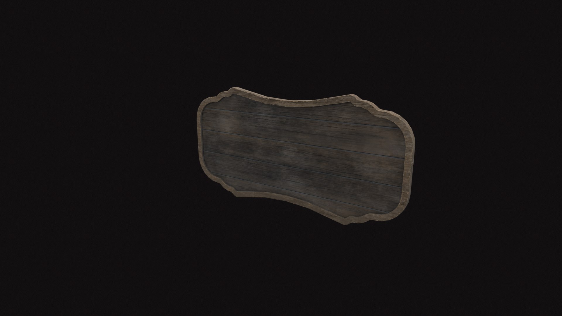Medieval Wooden Sign 3D Model - TurboSquid 2310045