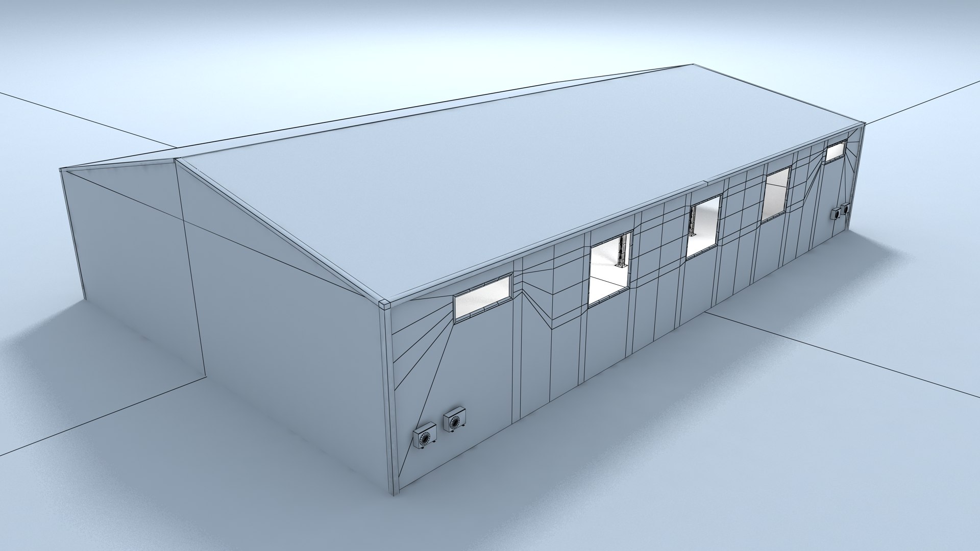 3D model warehouse hangar - TurboSquid 1661844