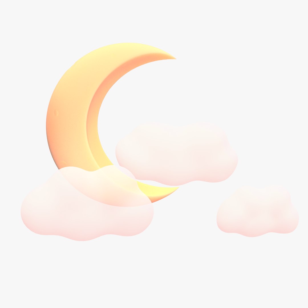 modelo 3d Stylized Moon - TurboSquid 2095912