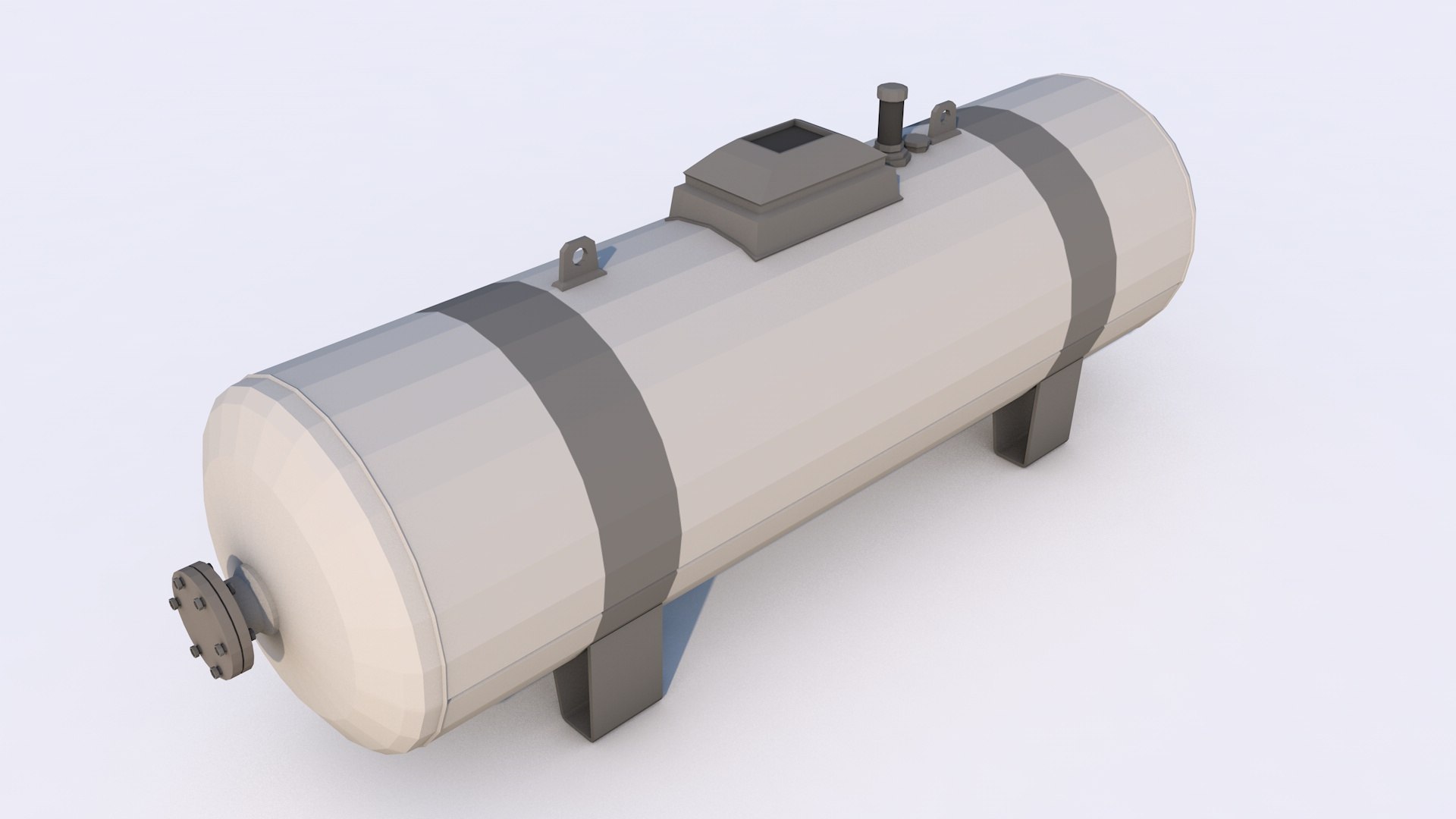 Industrial Storage Tank Model - TurboSquid 2215713