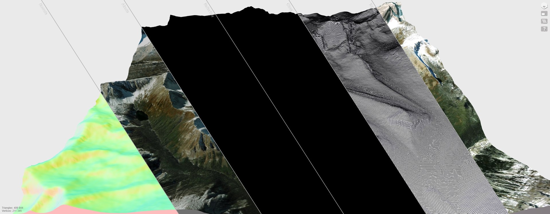 3D model Mount Abruzzi Canada - TurboSquid 2124354