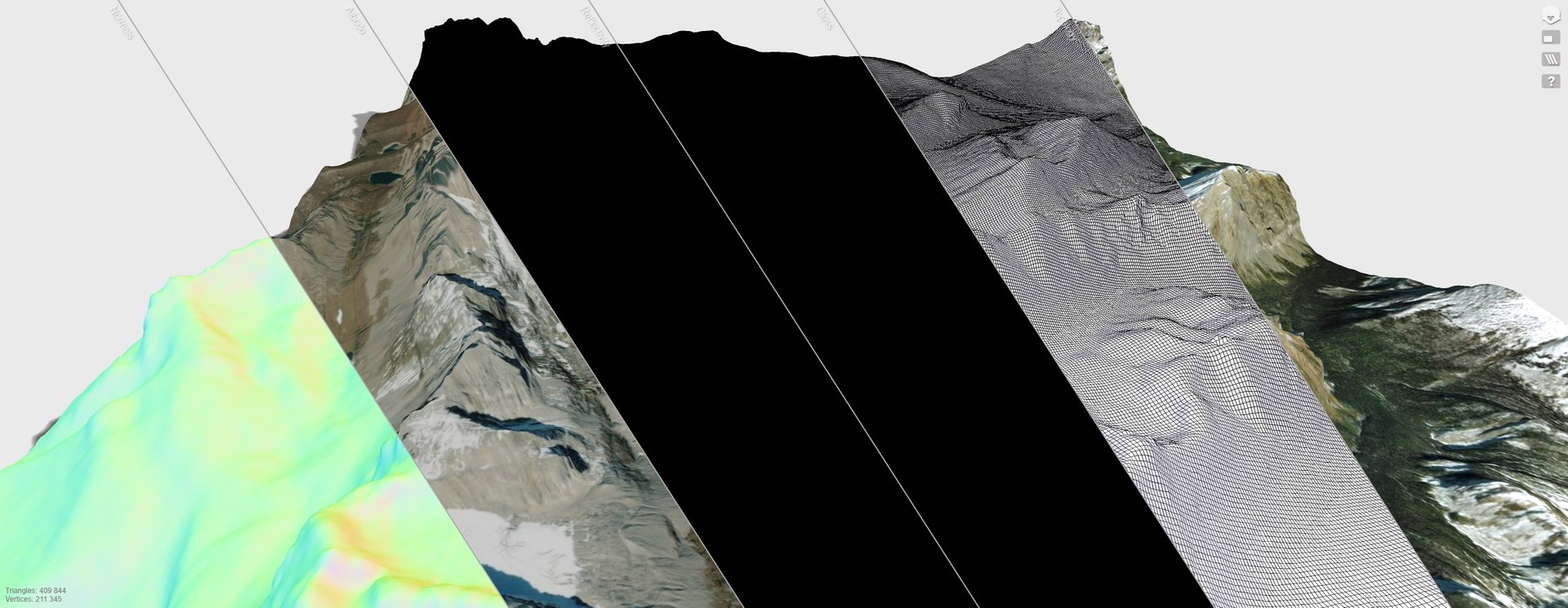 3D model Mount Abruzzi Canada - TurboSquid 2124354