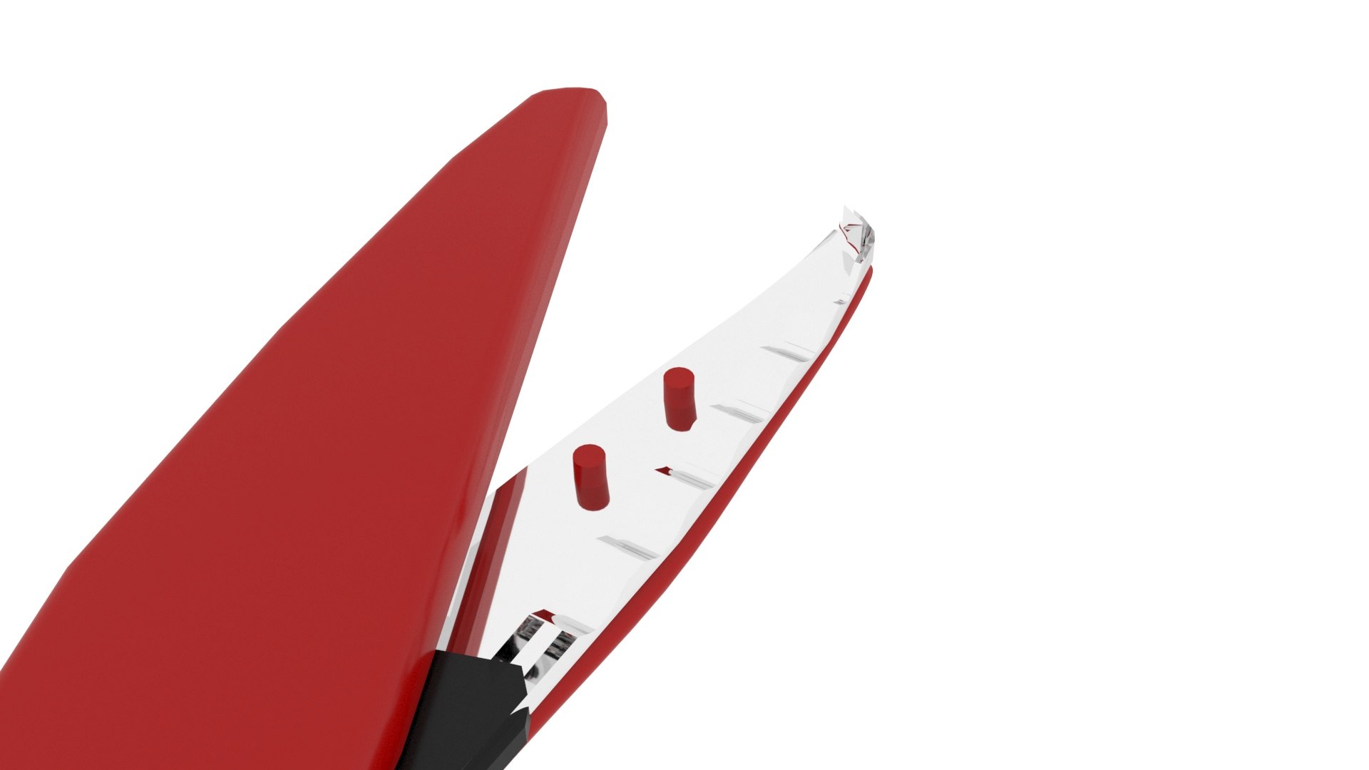 Wave Type Cutting Scissors 3D Model - TurboSquid 1654438