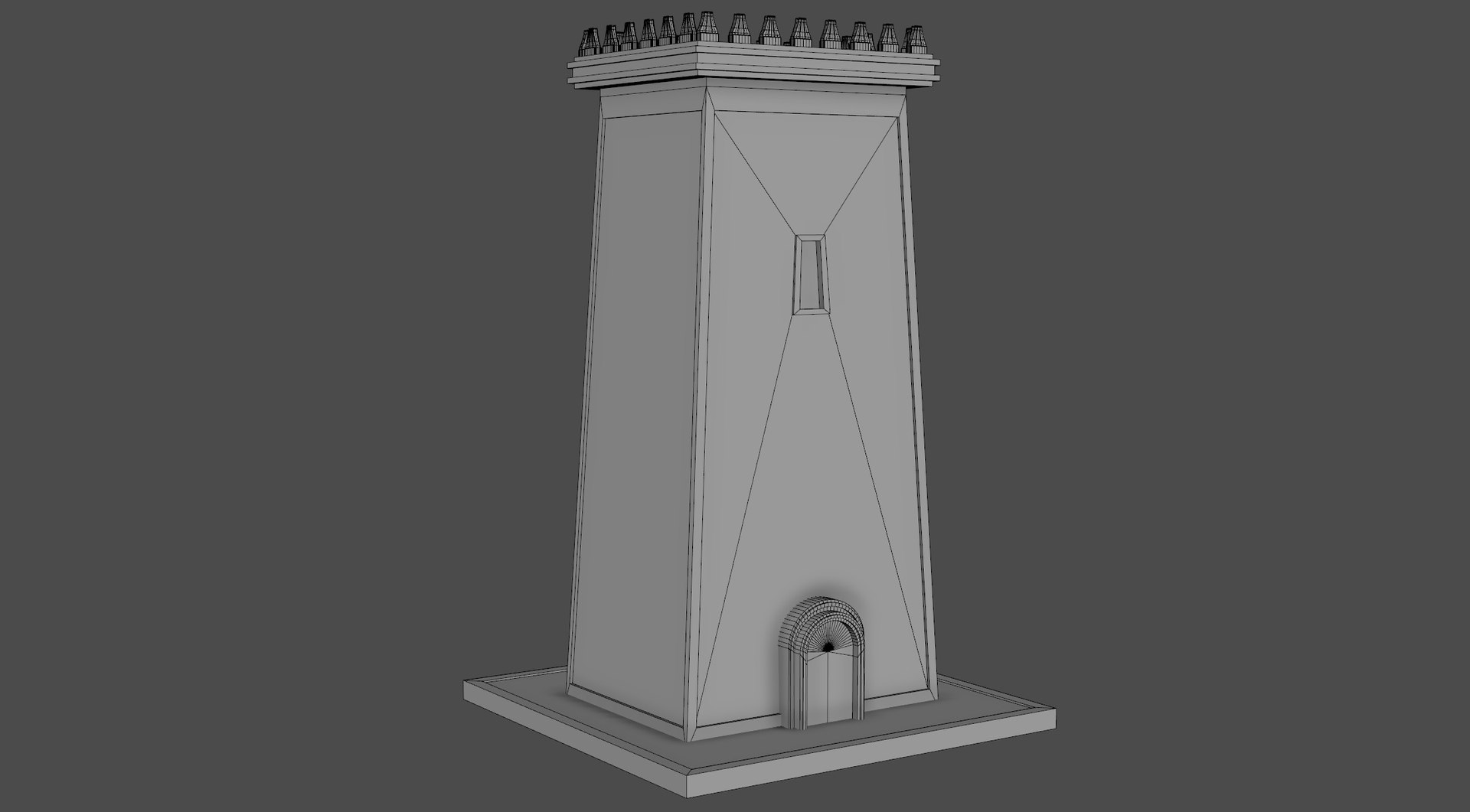 Free Ancient Egyptian Tower Model - TurboSquid 2467847
