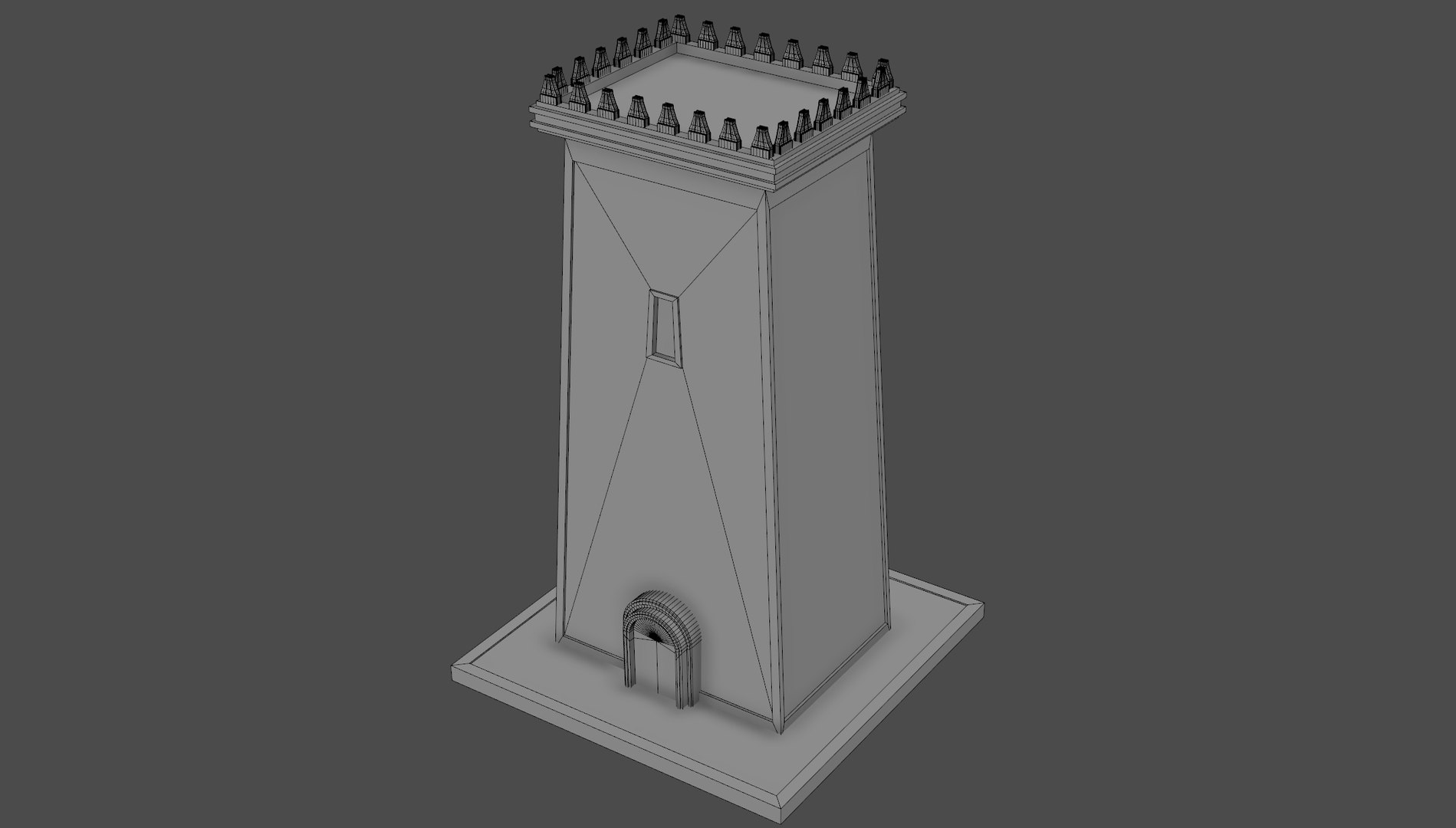 Free Ancient Egyptian Tower Model - TurboSquid 2467847