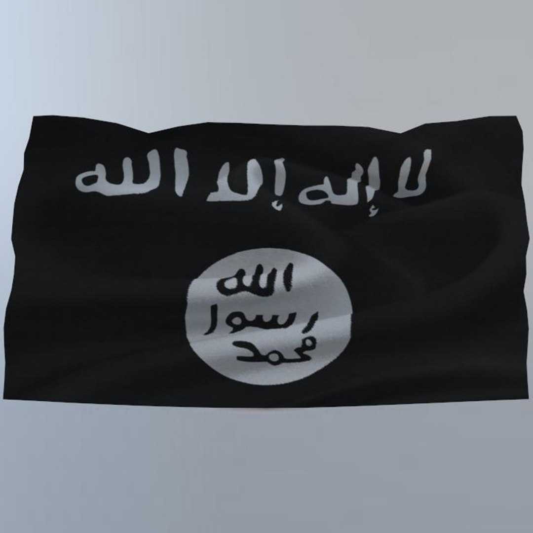 3D Flag Isis Model - TurboSquid 1239766