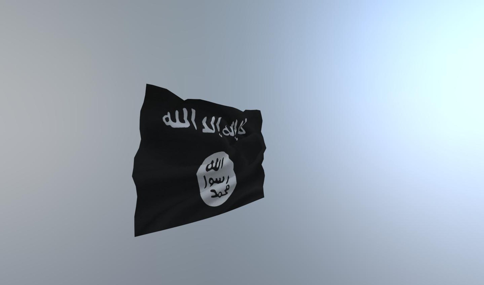 3D Flag Isis Model - TurboSquid 1239766