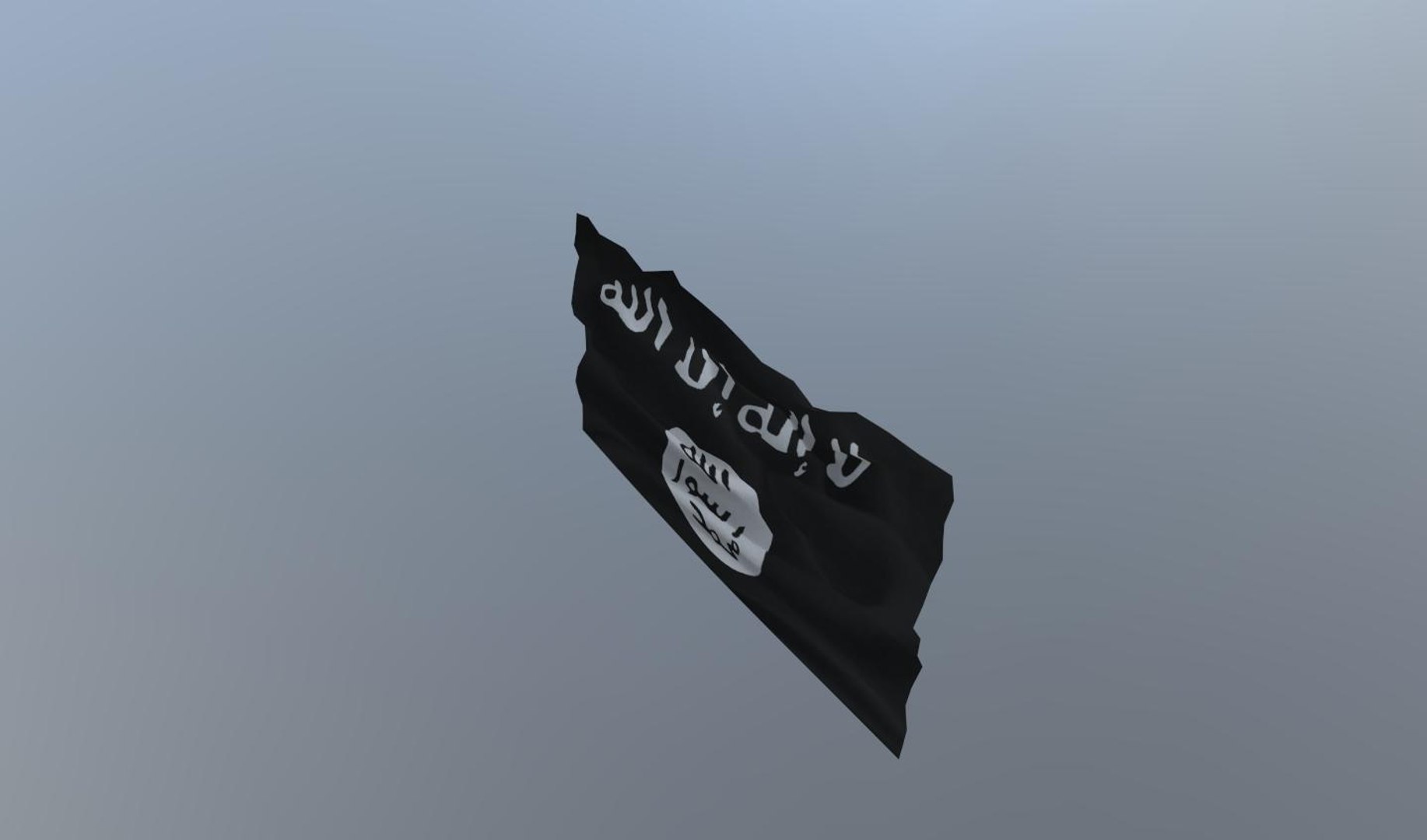 3D Flag Isis Model - TurboSquid 1239766