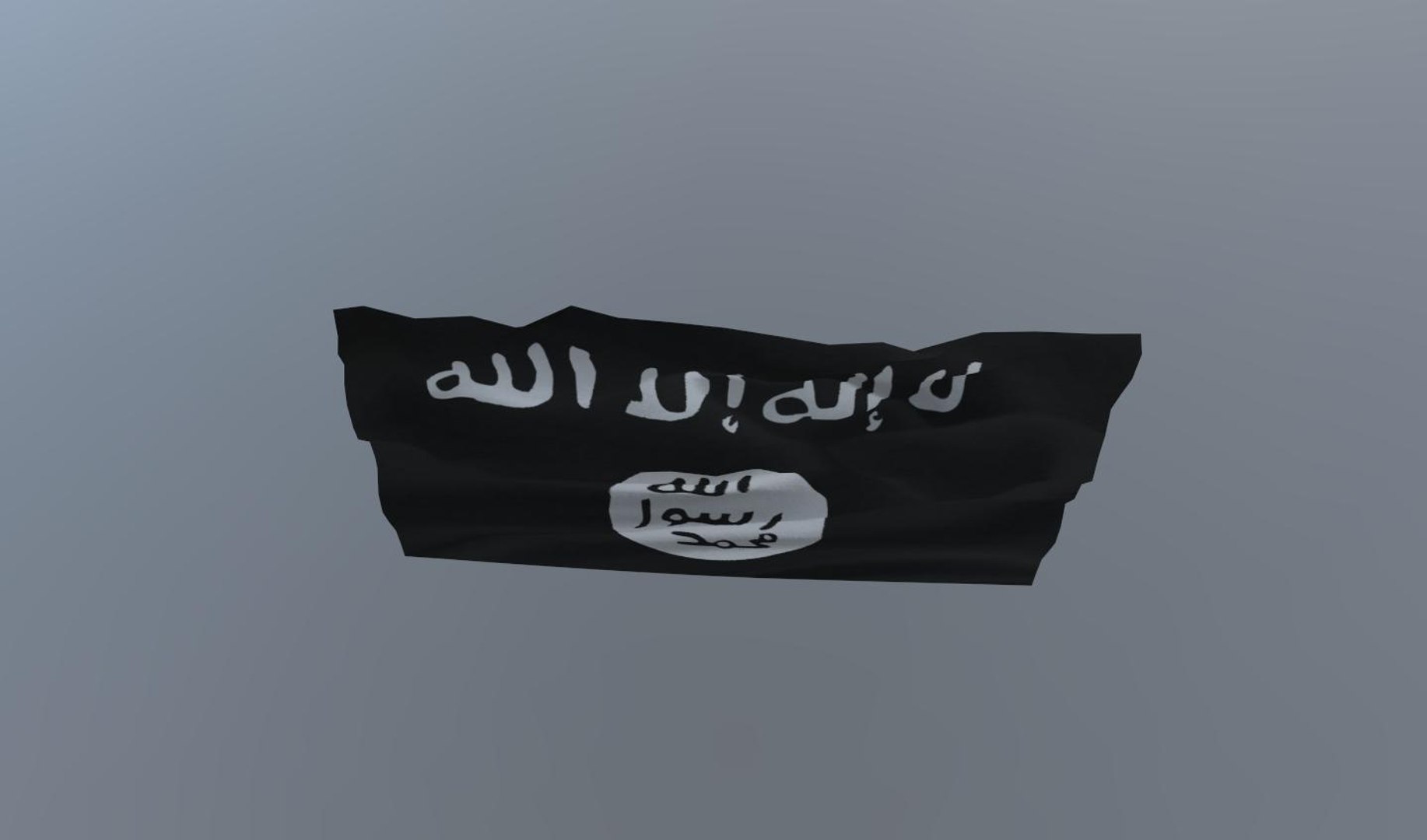 3D Flag Isis Model - TurboSquid 1239766