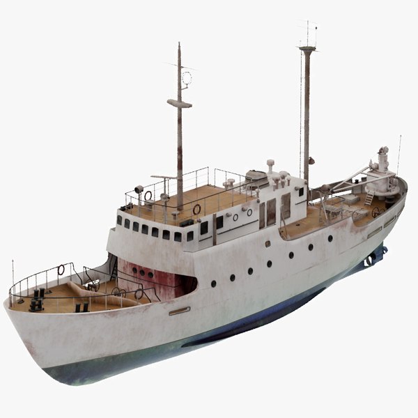 modelo 3d Barco de pesca - TurboSquid 1953905