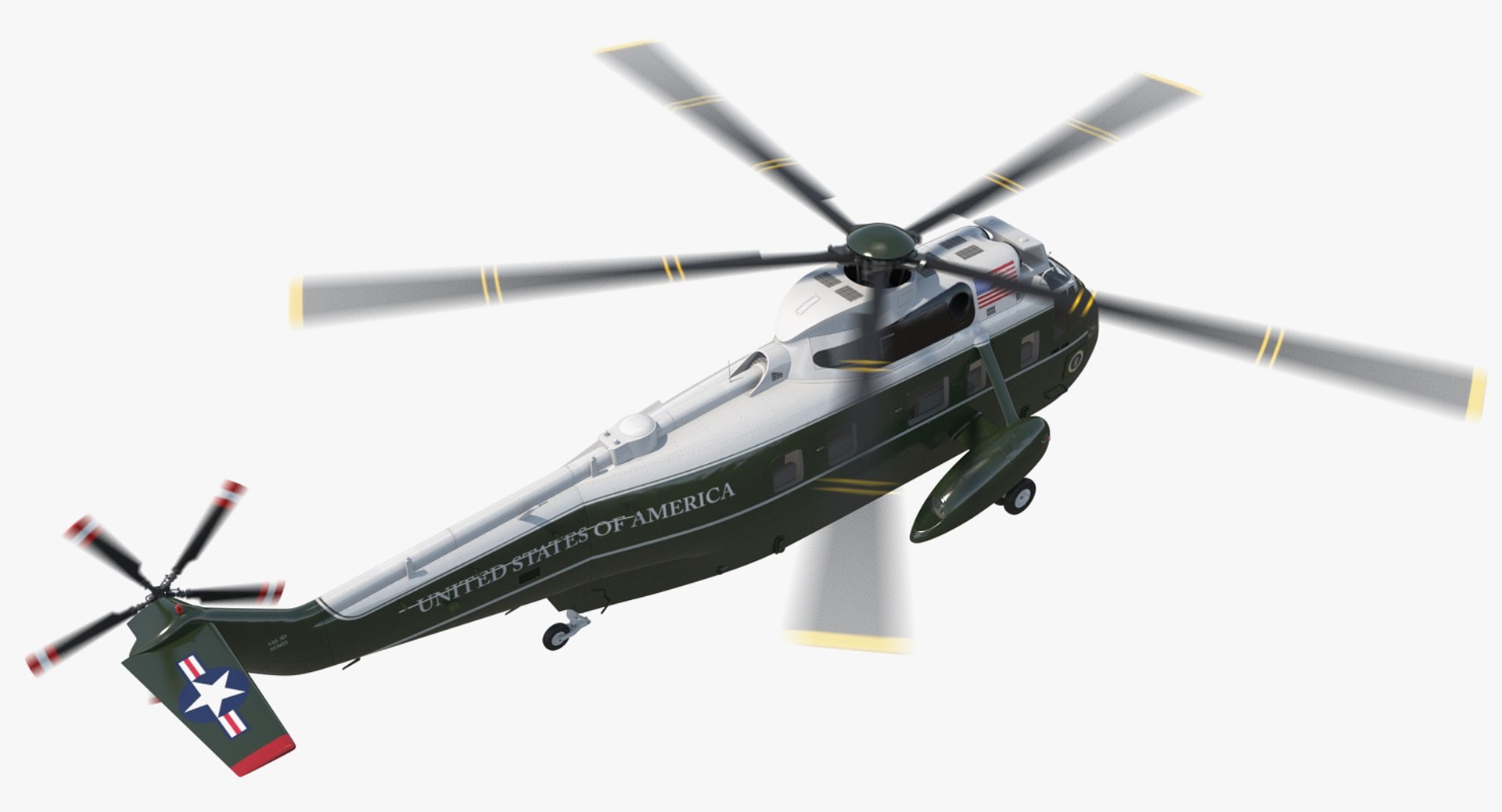 3D marine hellicopter carrying president model - TurboSquid 1277126