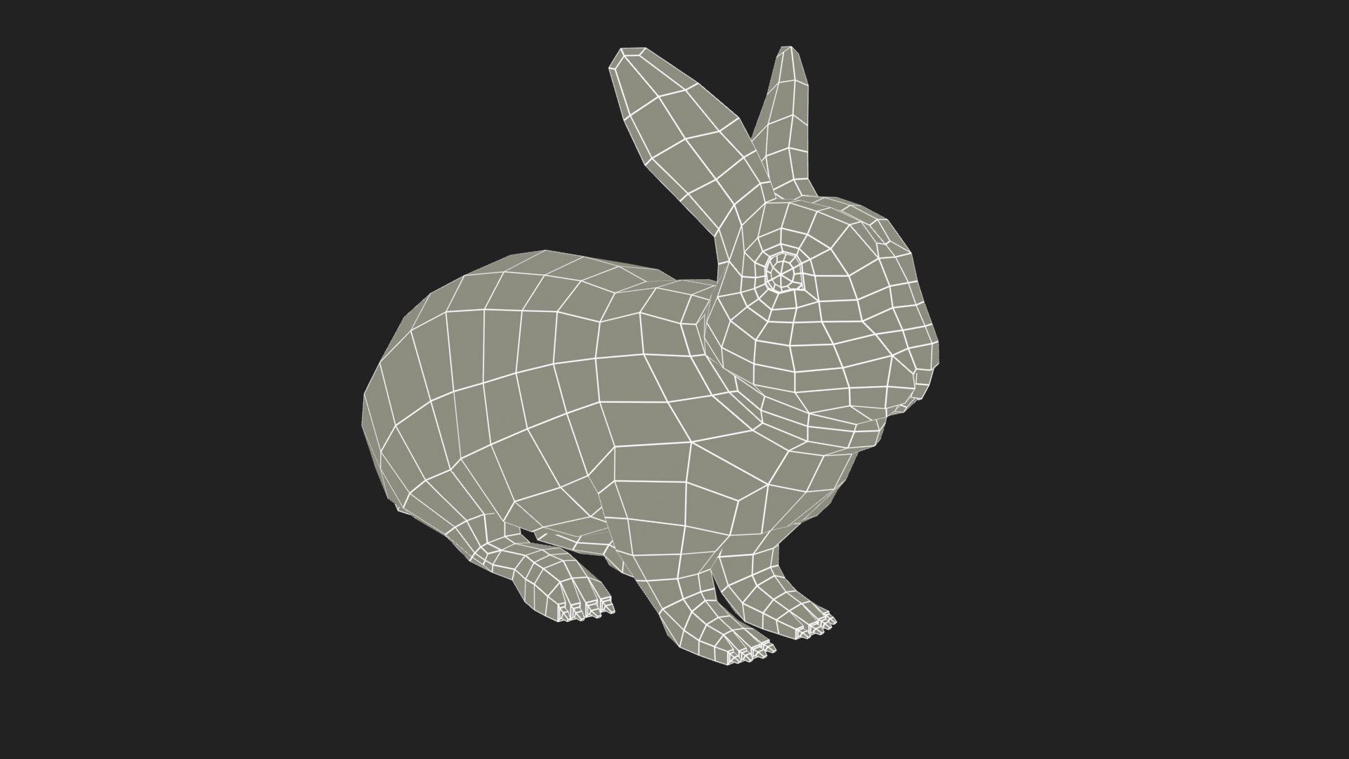 3D Rabbit model - TurboSquid 1949542