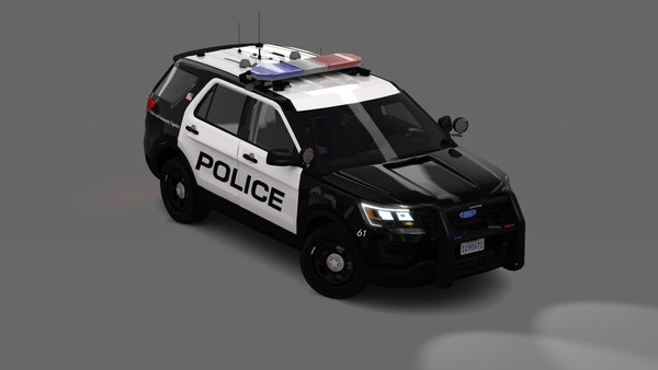 modelo 3d Ford Police Interceptor Utility 2016 - TurboSquid 1995983