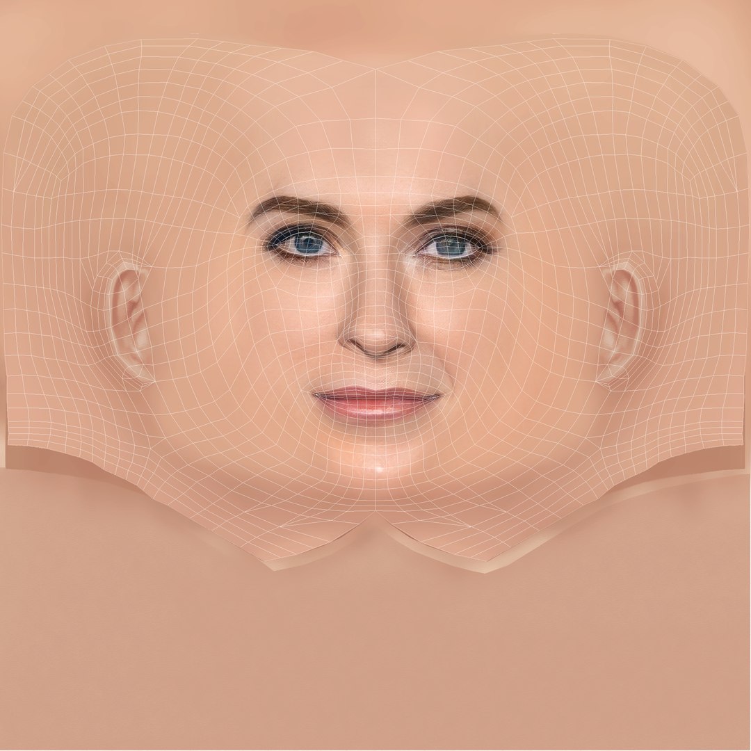 3D Bridget Regan Head - No Hair - Low Poly Head For Game - TurboSquid ...
