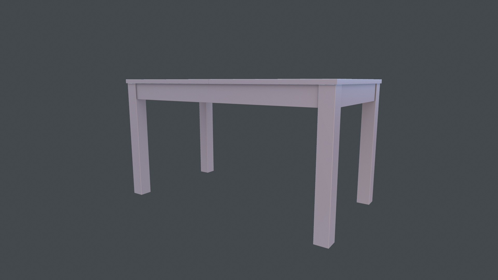 Wooden Table Model - TurboSquid 2036259