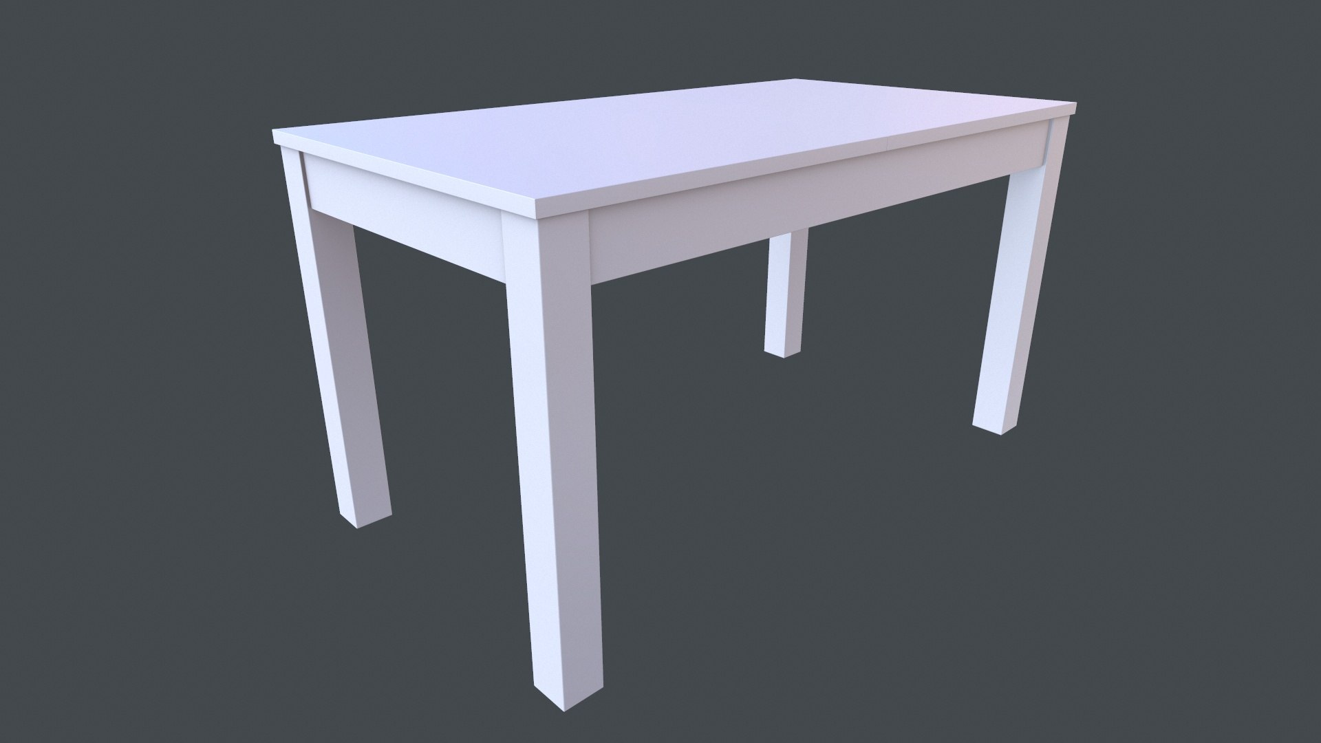 Wooden Table Model - TurboSquid 2036259