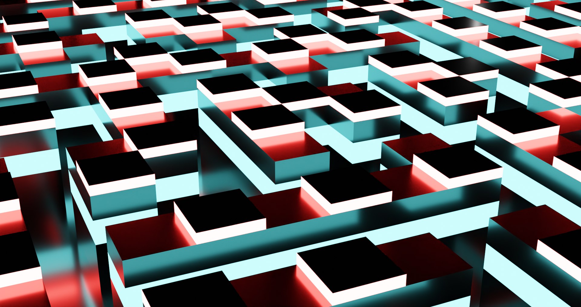 3D Cyber Maze V1 Model - TurboSquid 1893493