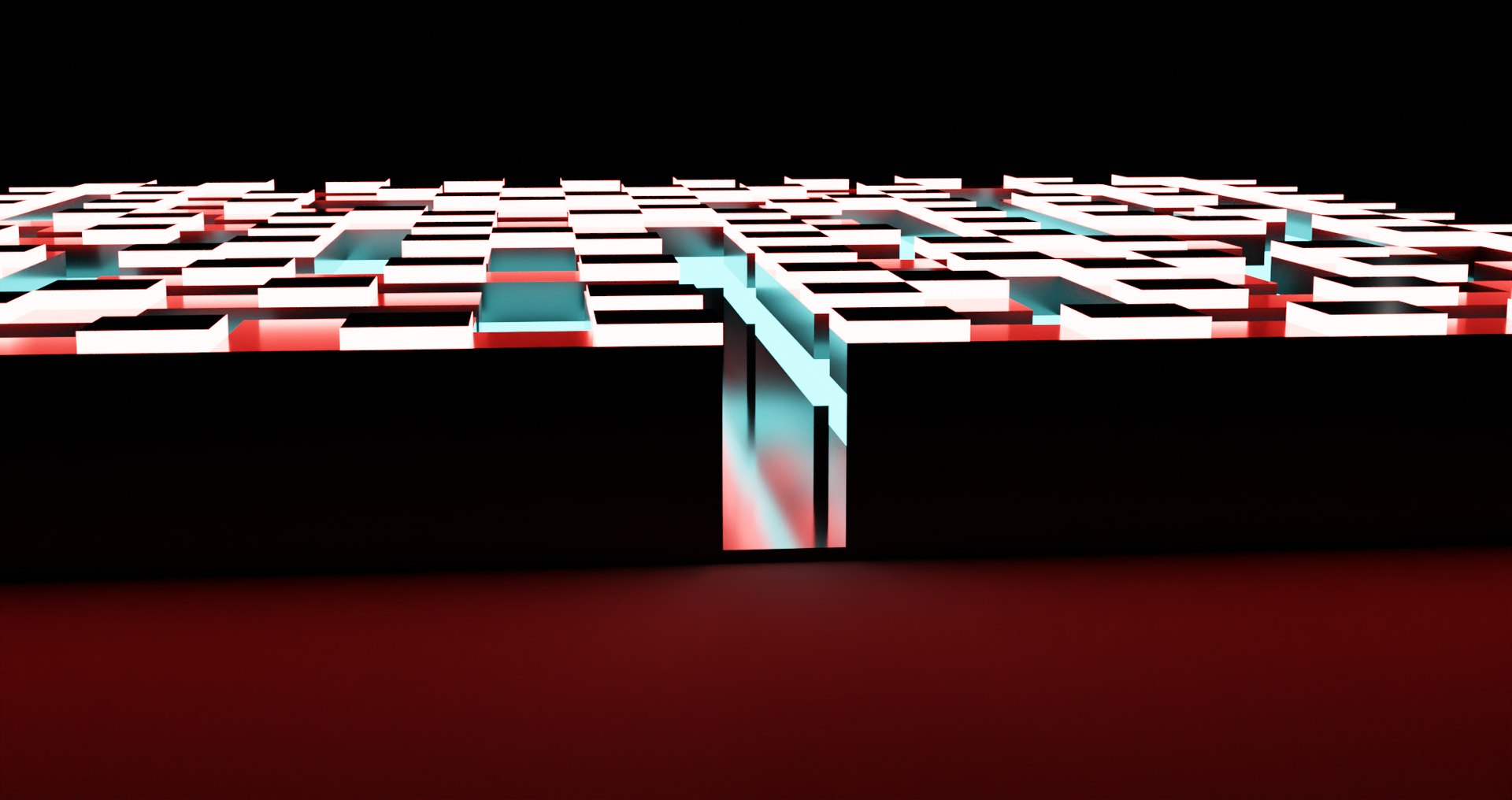 3D Cyber Maze V1 Model - TurboSquid 1893493