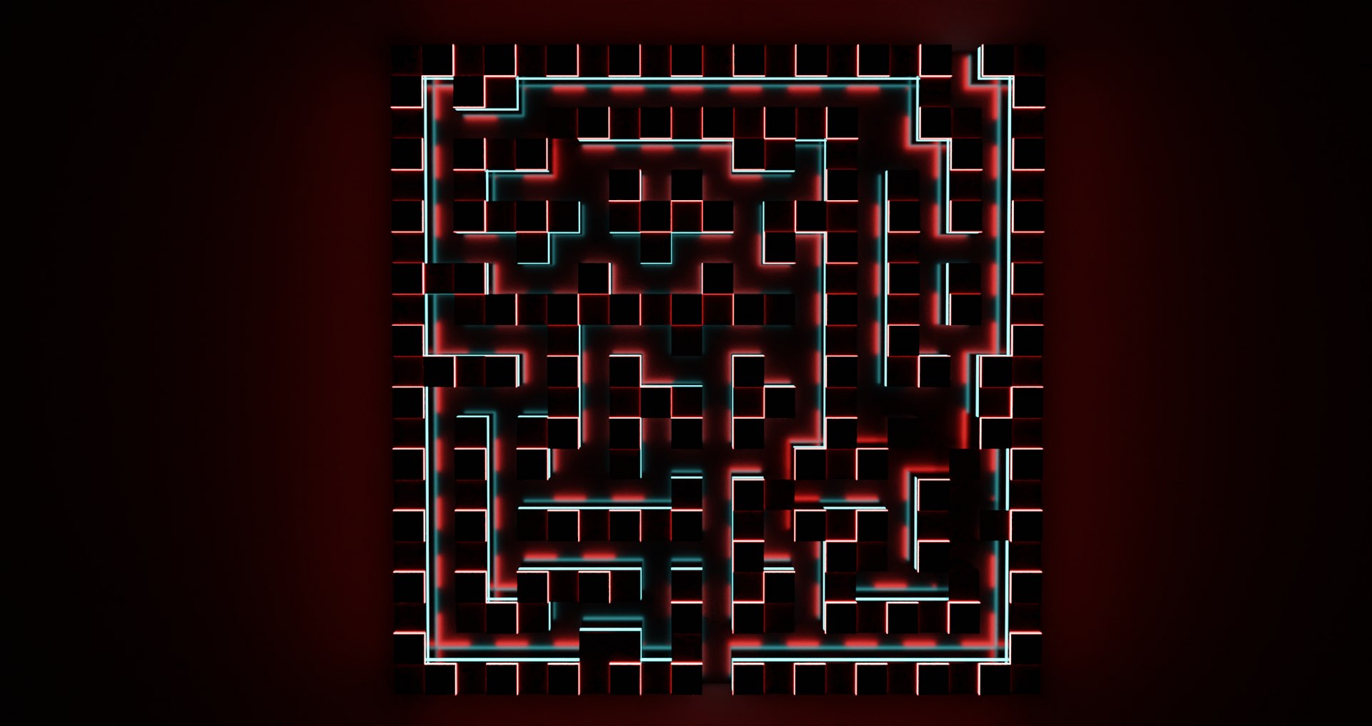 3D Cyber Maze V1 Model - TurboSquid 1893493