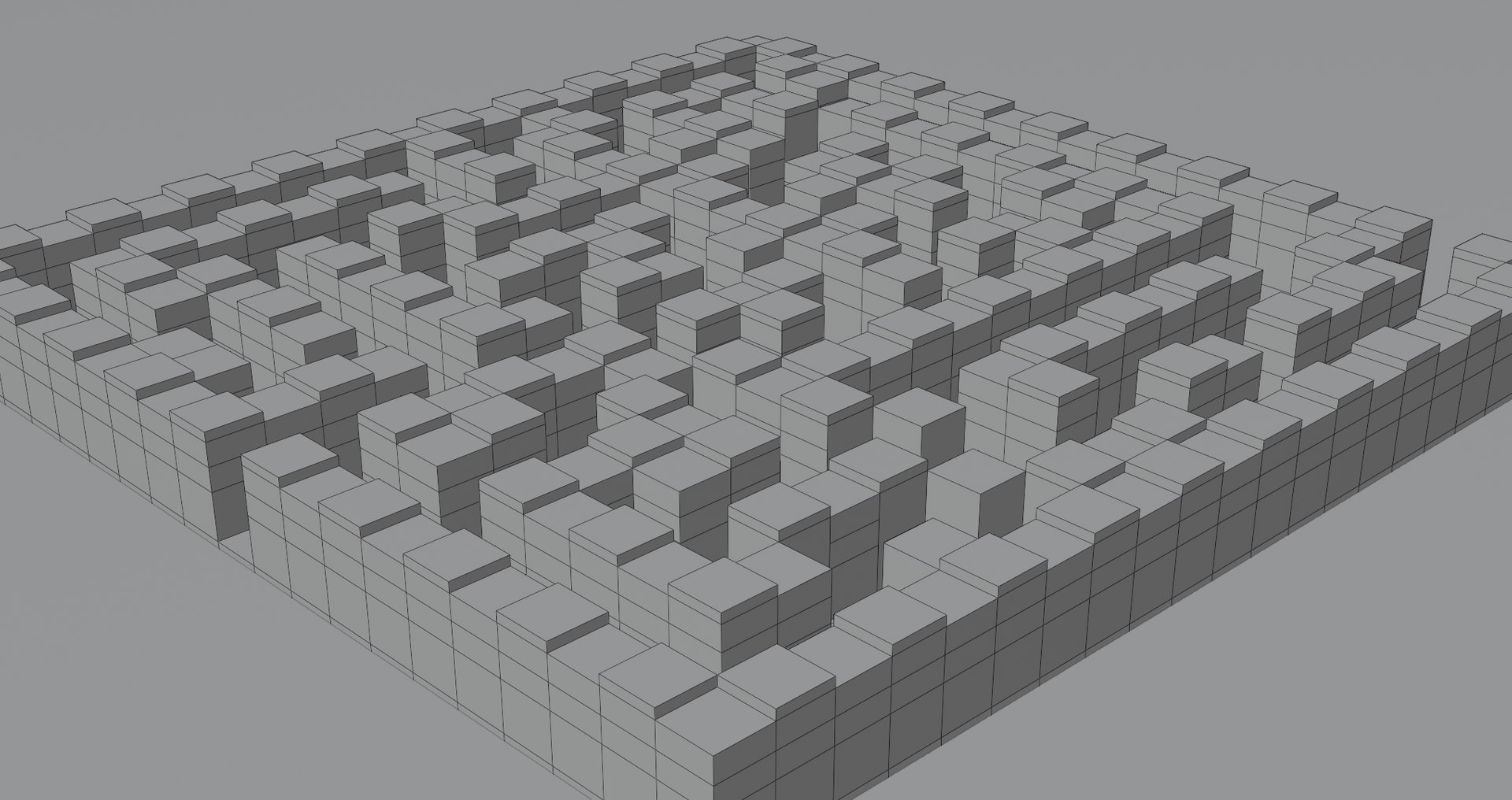3D Cyber Maze V1 Model - TurboSquid 1893493