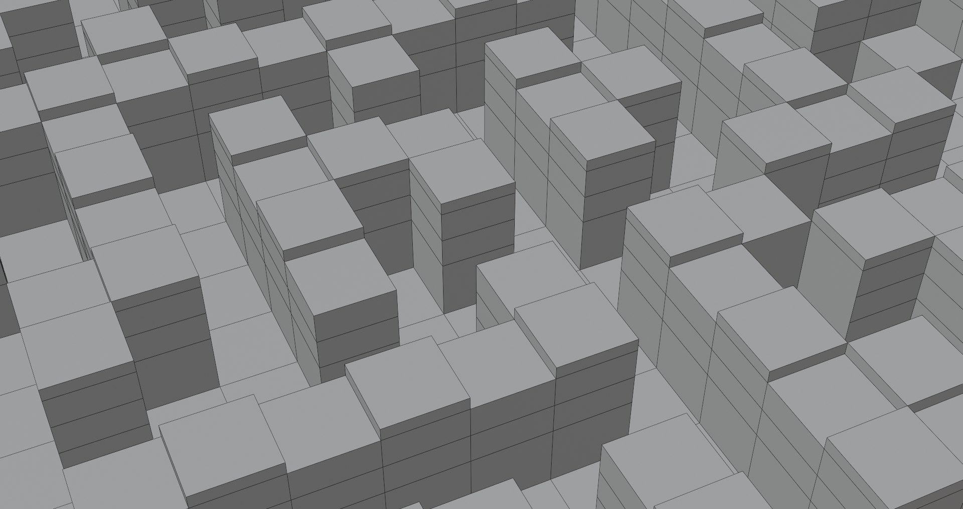 3D Cyber Maze V1 Model - TurboSquid 1893493