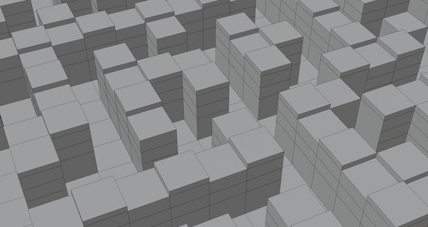 3D Cyber Maze v1 model - TurboSquid 1893493