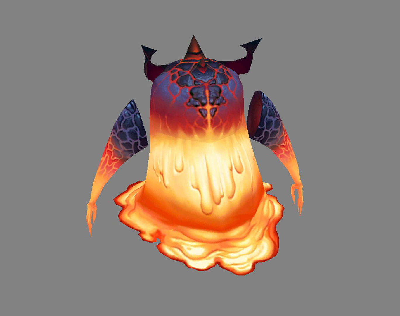 Devil lava monster 3D - TurboSquid 1712249