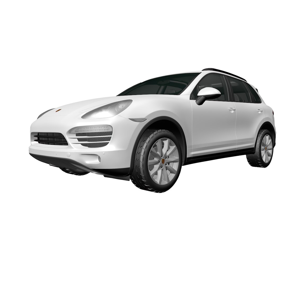 Porsche Cayenne Type 958 S Hybrid - 2010 3D model - TurboSquid 2137468