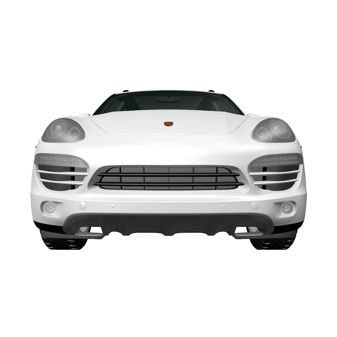 Porsche Cayenne Type 958 S Hybrid - 2010 3D model - TurboSquid 2137468