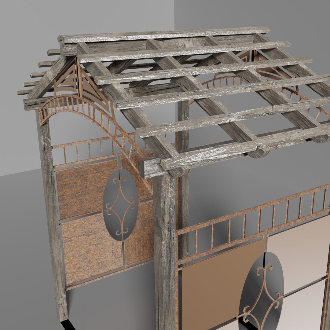 3D Arbor 3 - TurboSquid 2054241