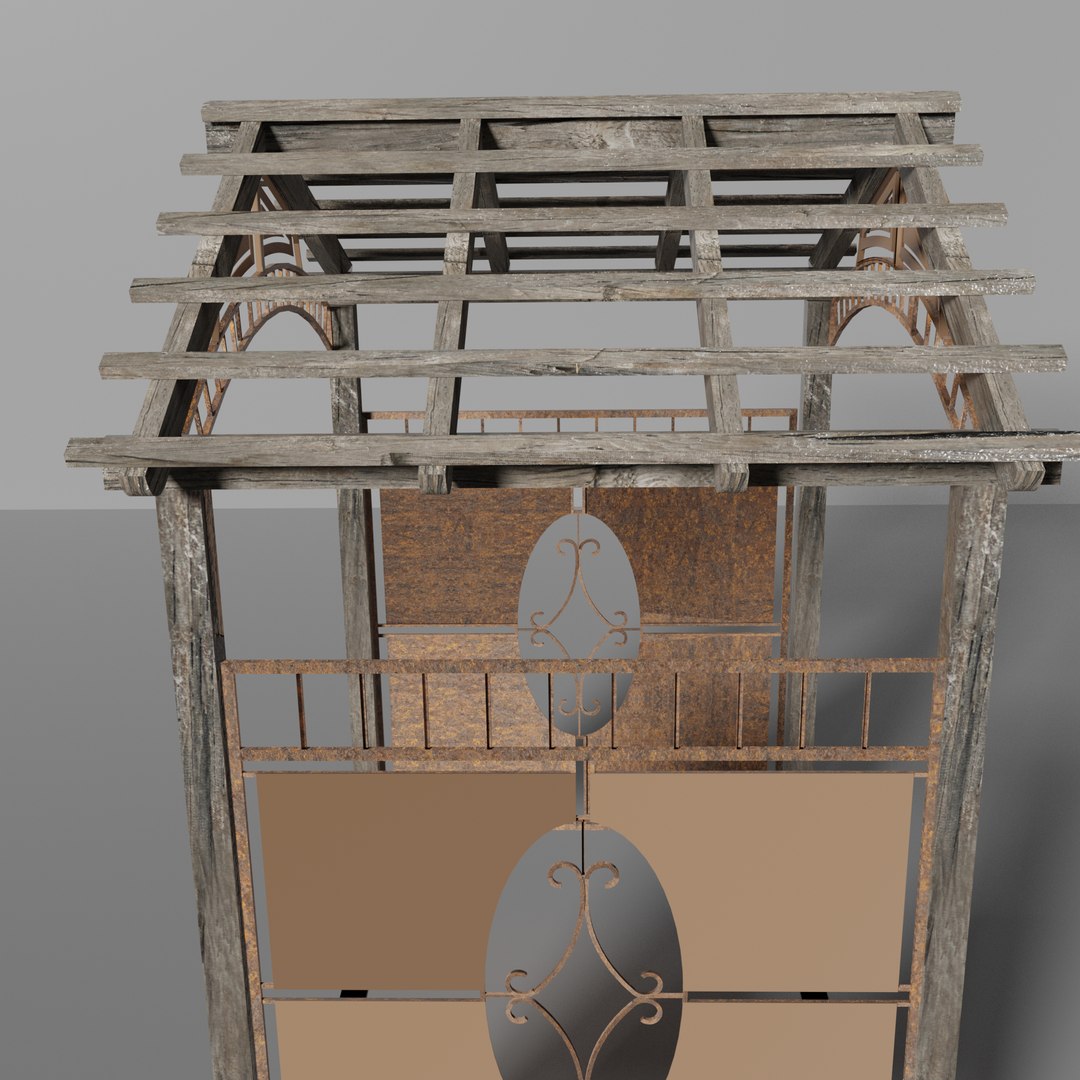 3D Arbor 3 - TurboSquid 2054241