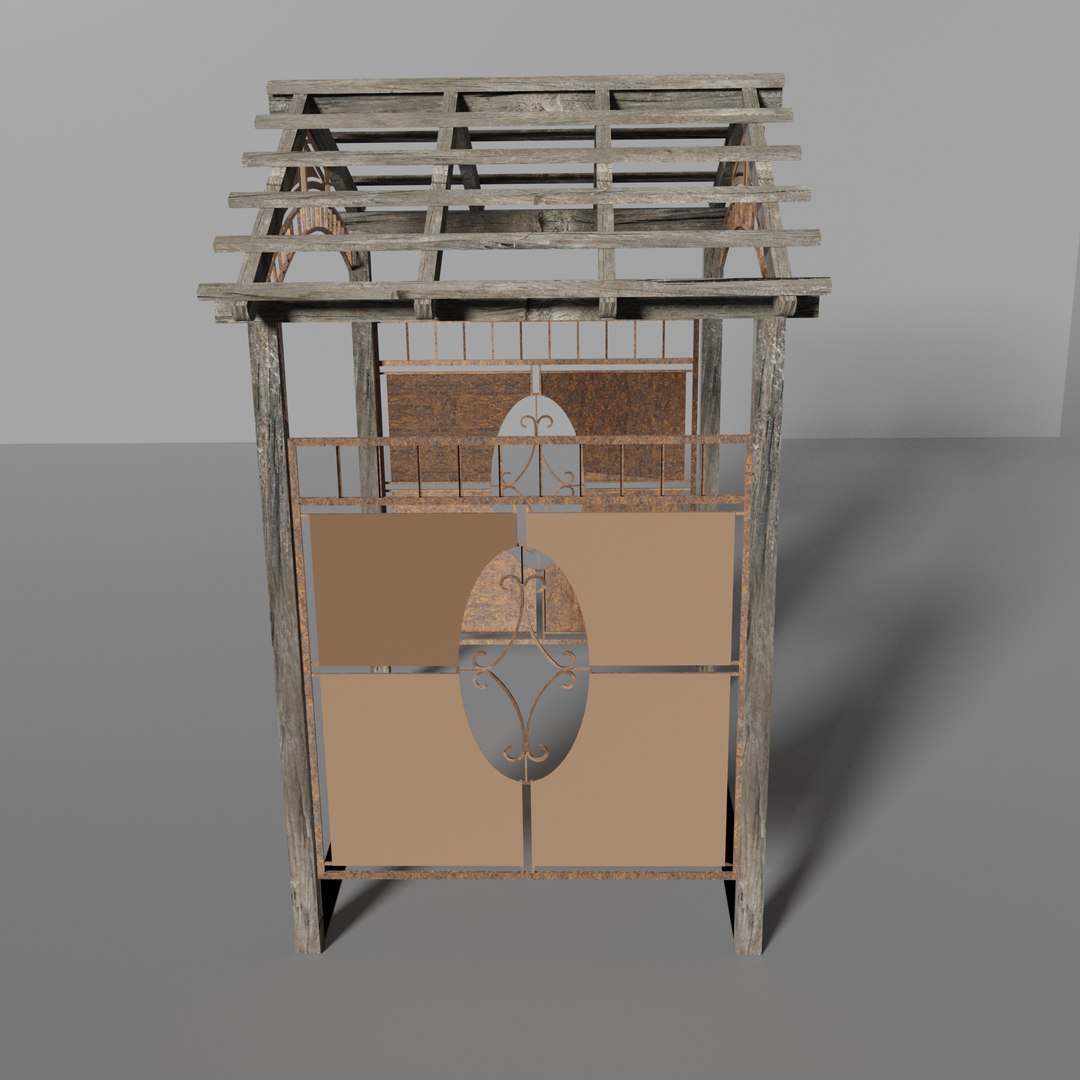 3D Arbor 3 - TurboSquid 2054241