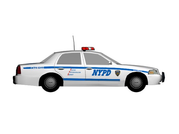 nypd squad car rigged max