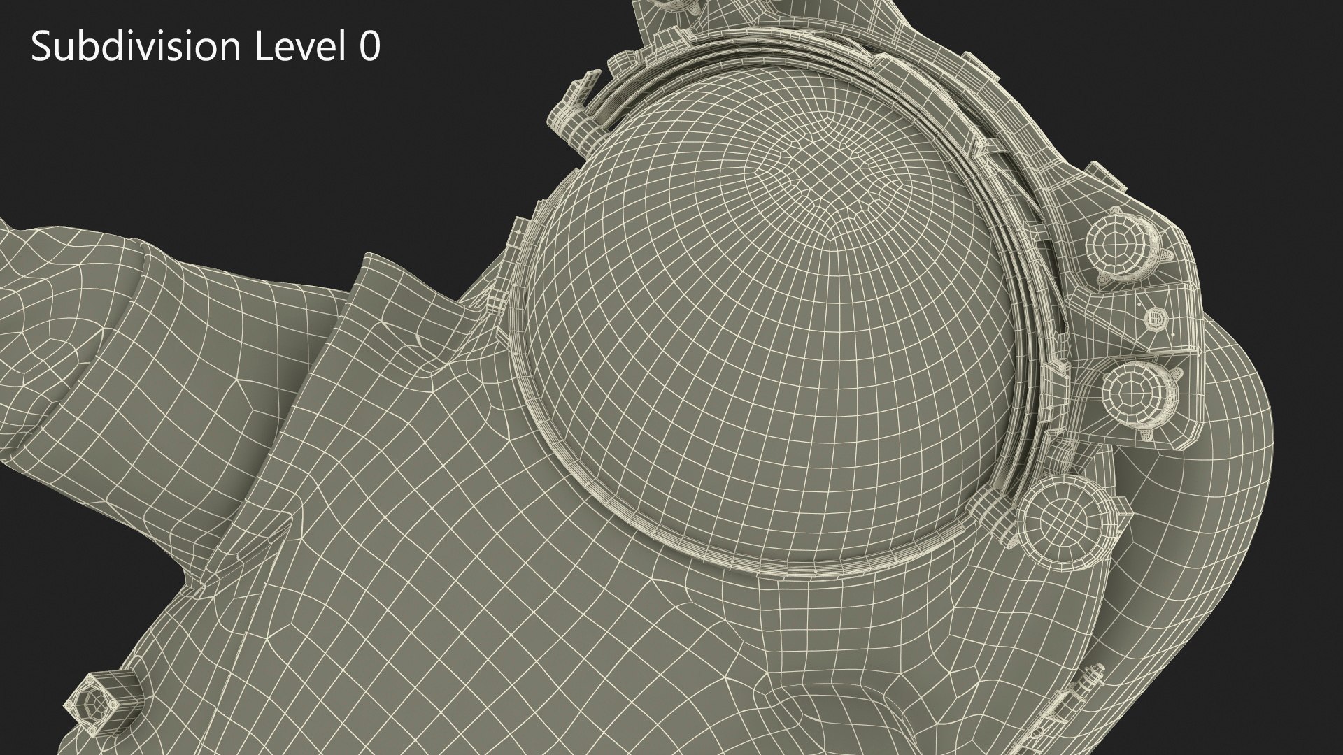 Astronaut Falling Pose 3D Model - TurboSquid 2282236