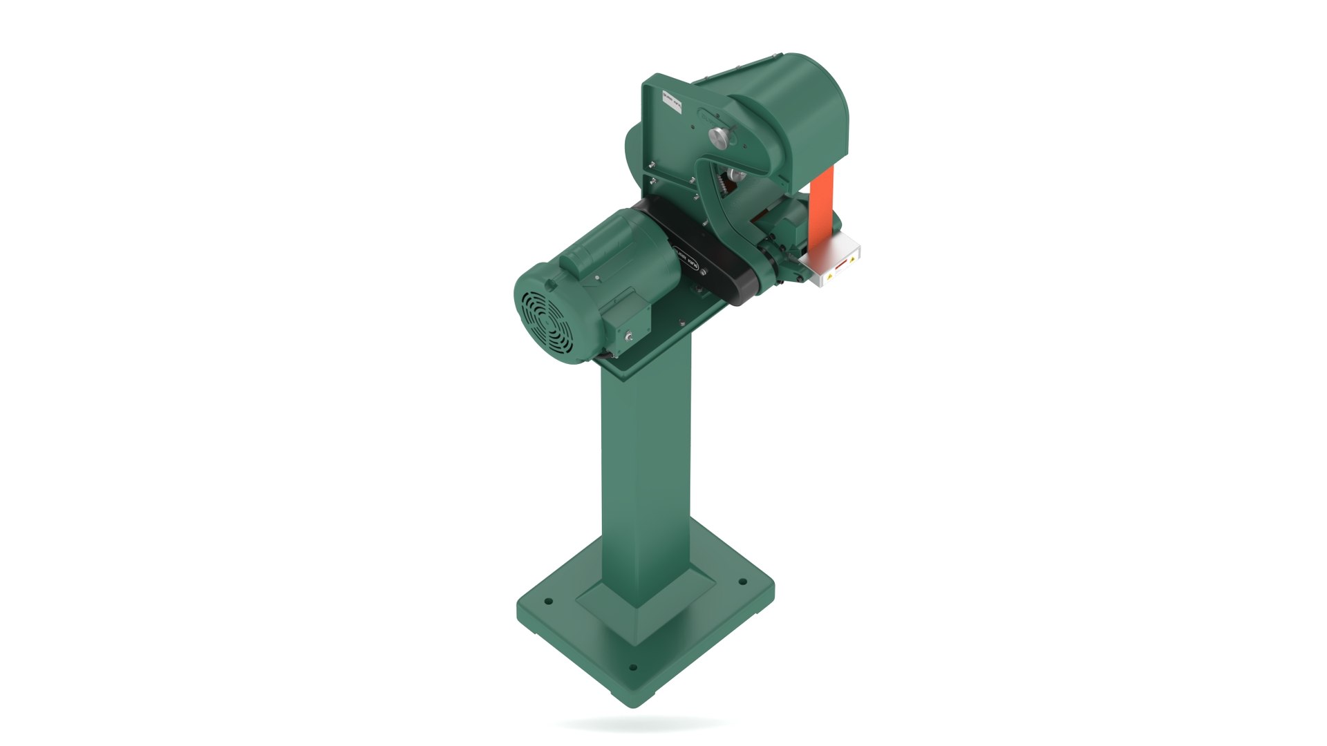 Garage Three Wheel Belt Grinder Model - TurboSquid 2372267