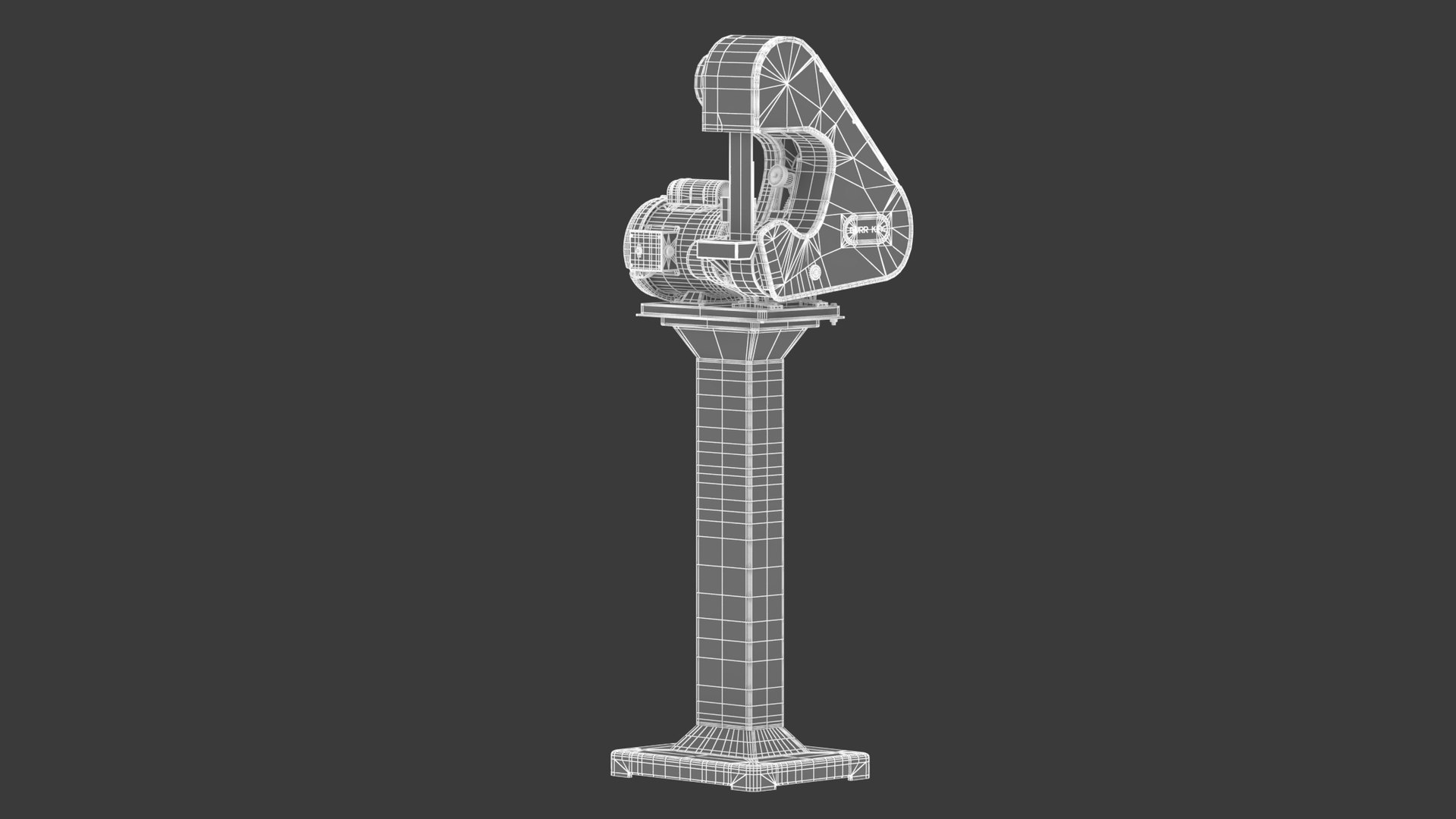 Garage Three Wheel Belt Grinder Model - TurboSquid 2372267