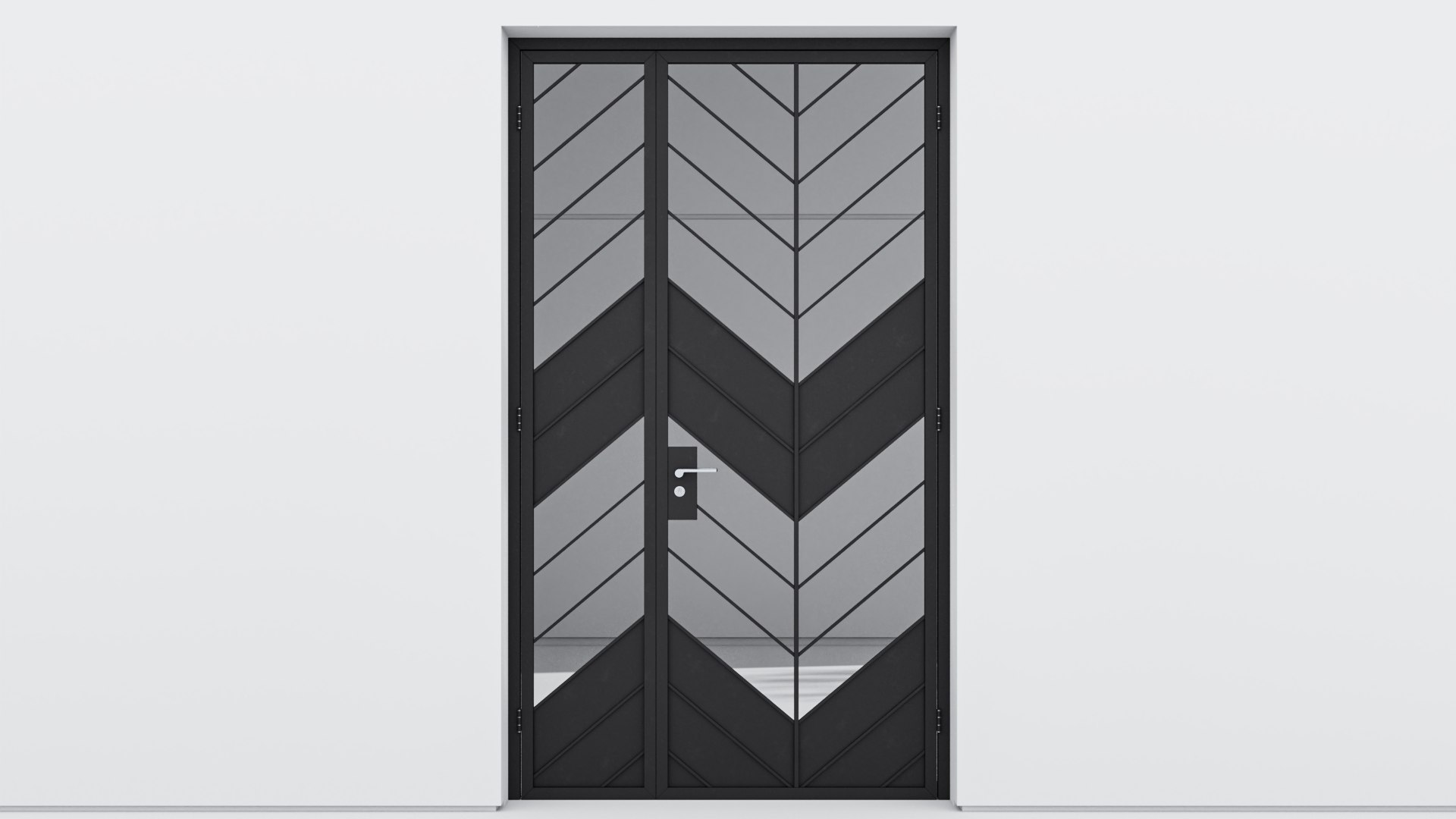 Aluminium Door 25 3D Model - TurboSquid 2008737