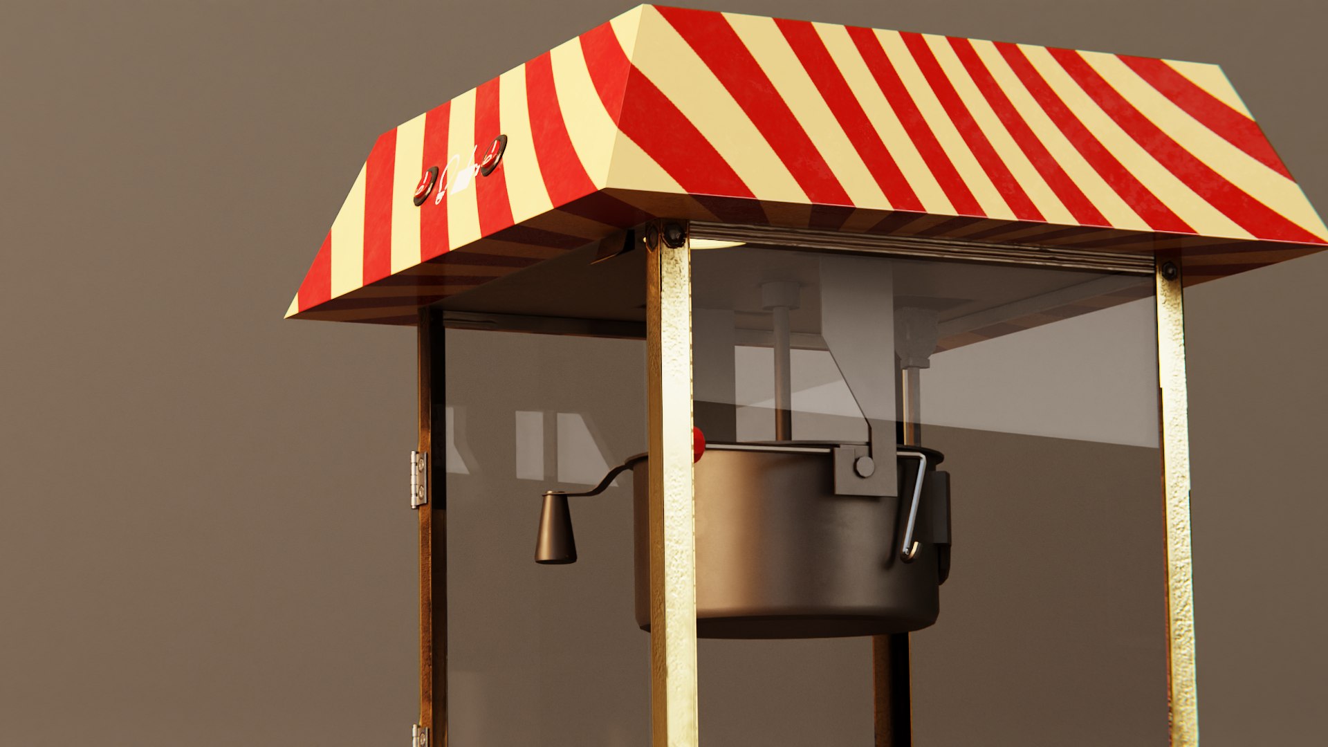 3D Popcorn Machine - TurboSquid 2017296