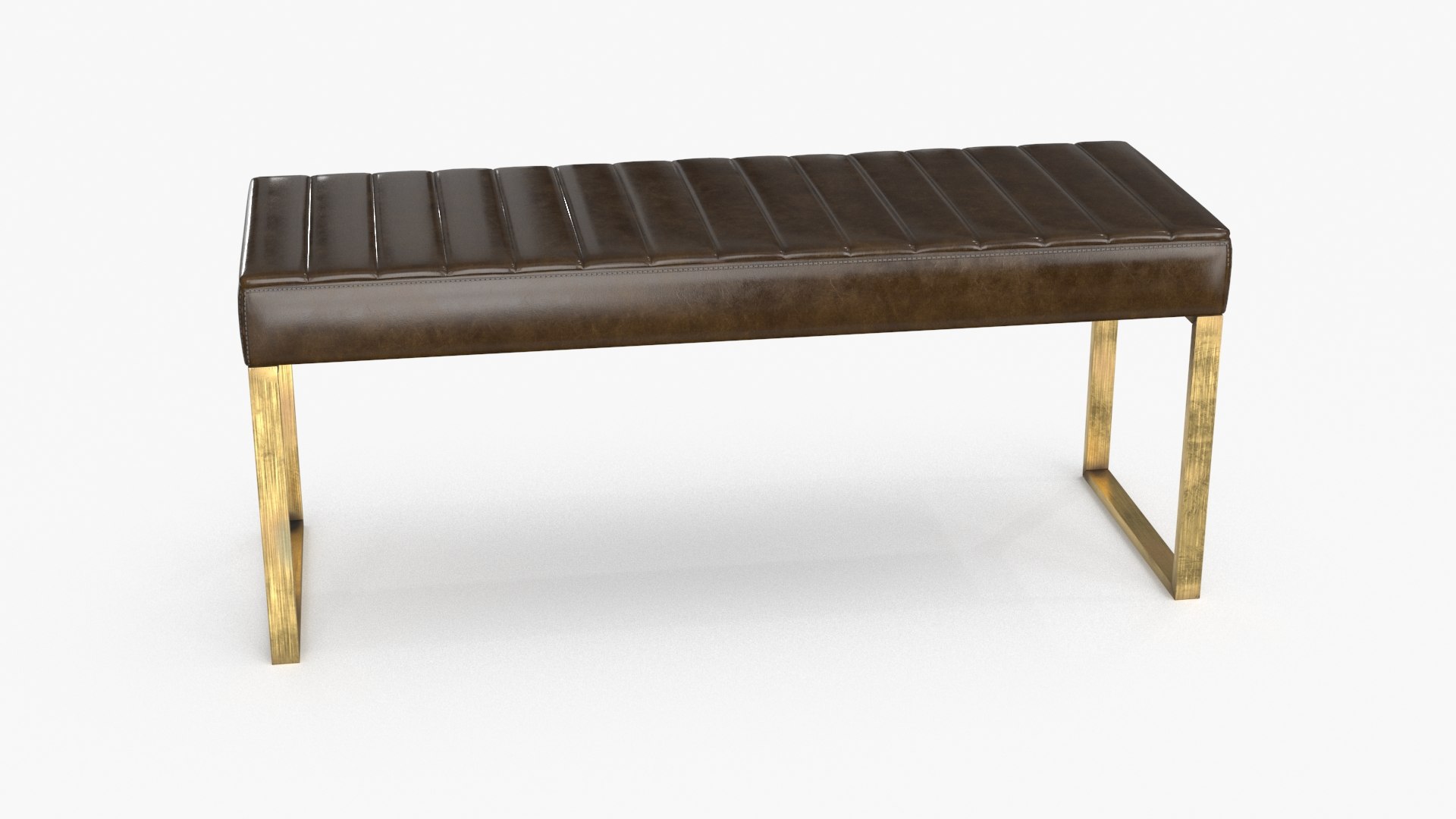 3D Model BenchLeather - TurboSquid 2214425